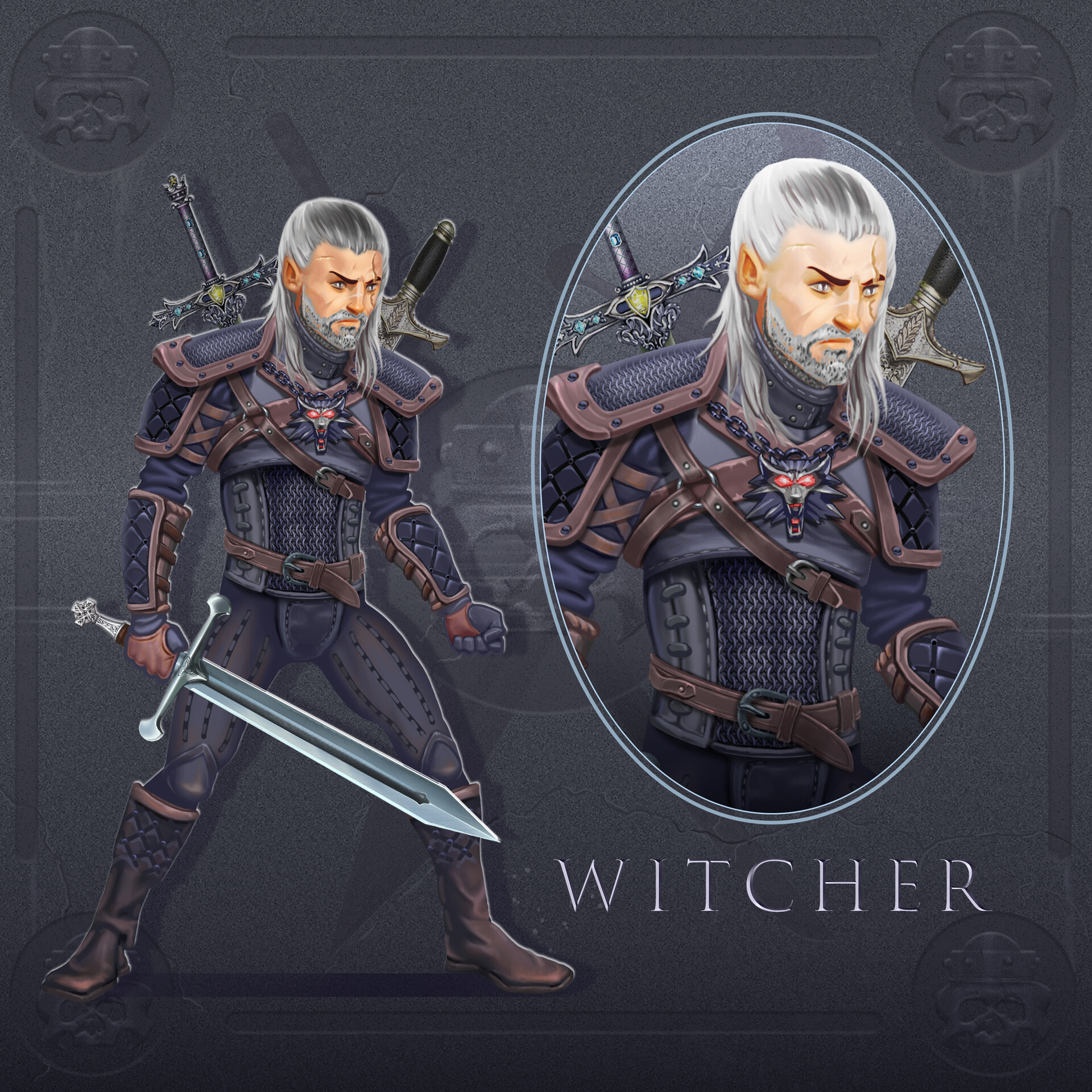 ArtStation - Character/ Witcher