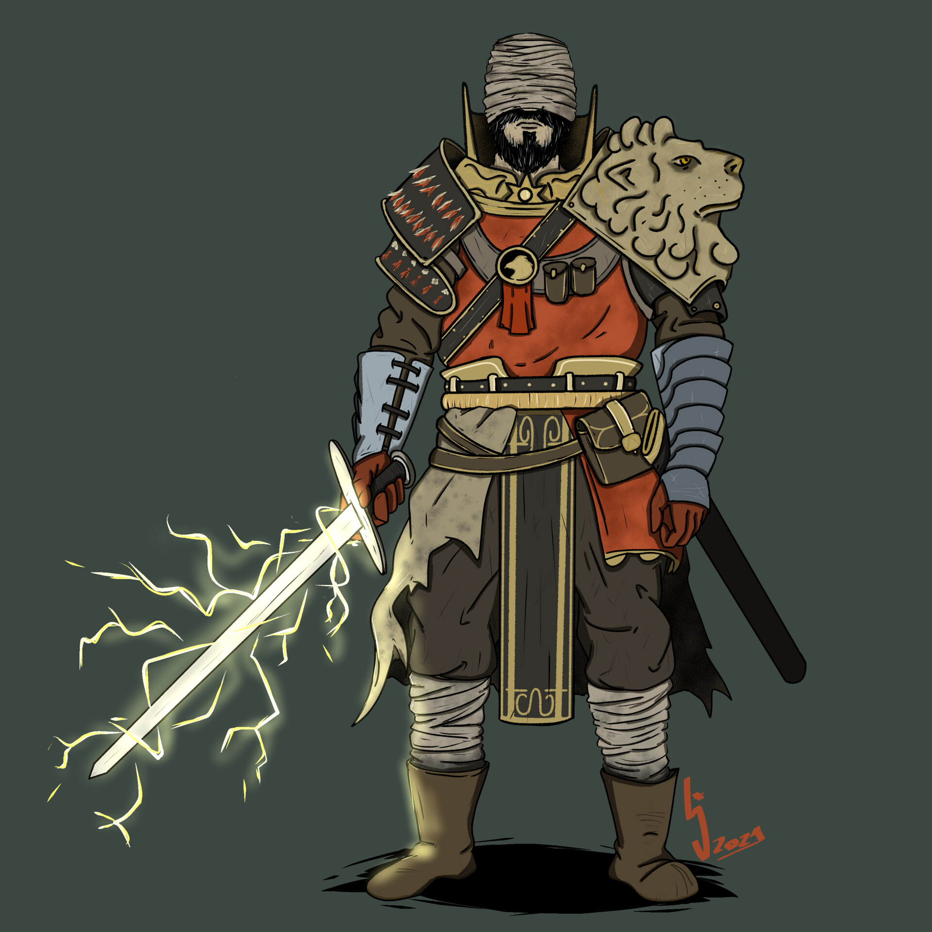 ArtStation - Solar Warrior