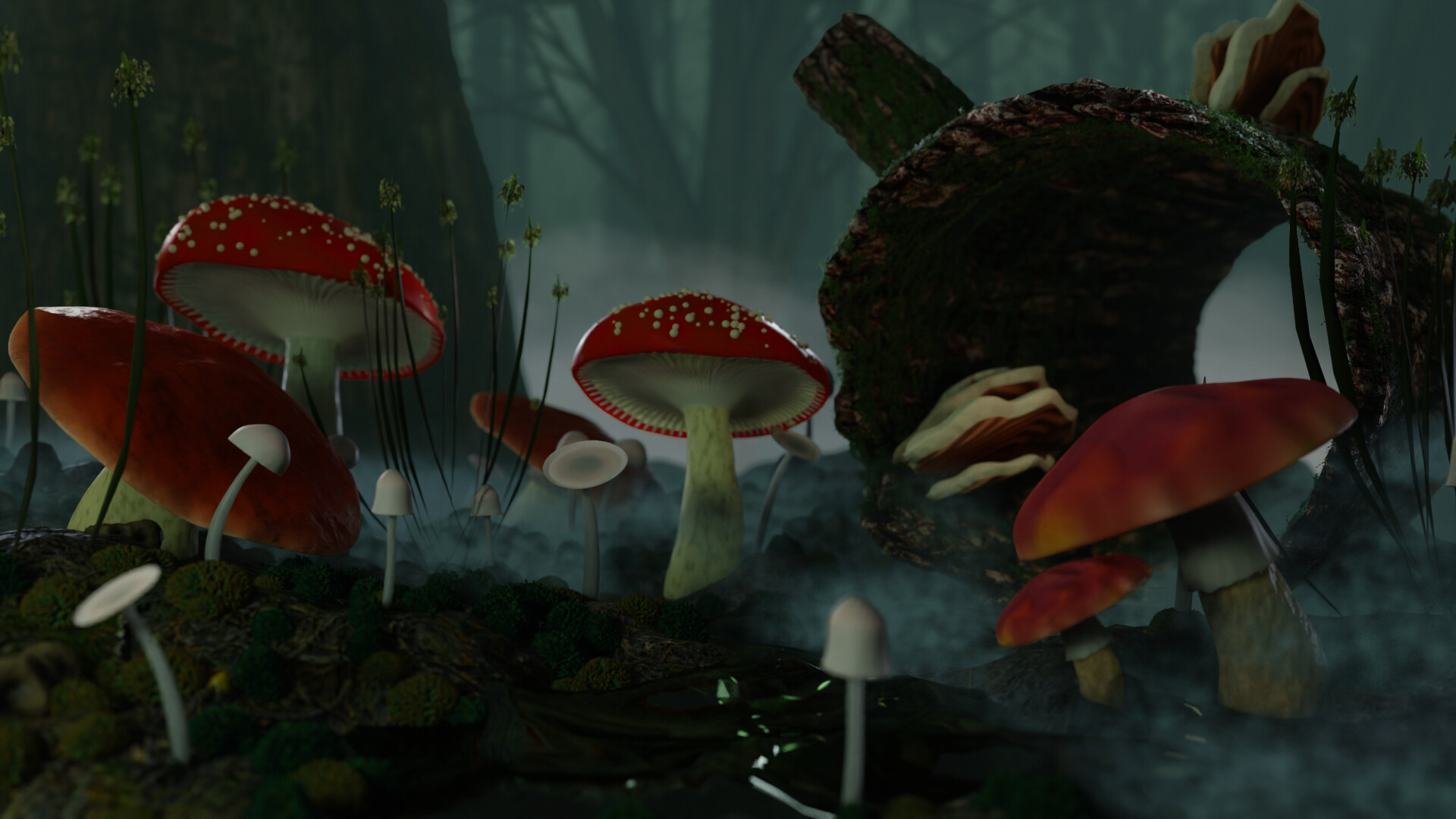 ArtStation - In deep swamp