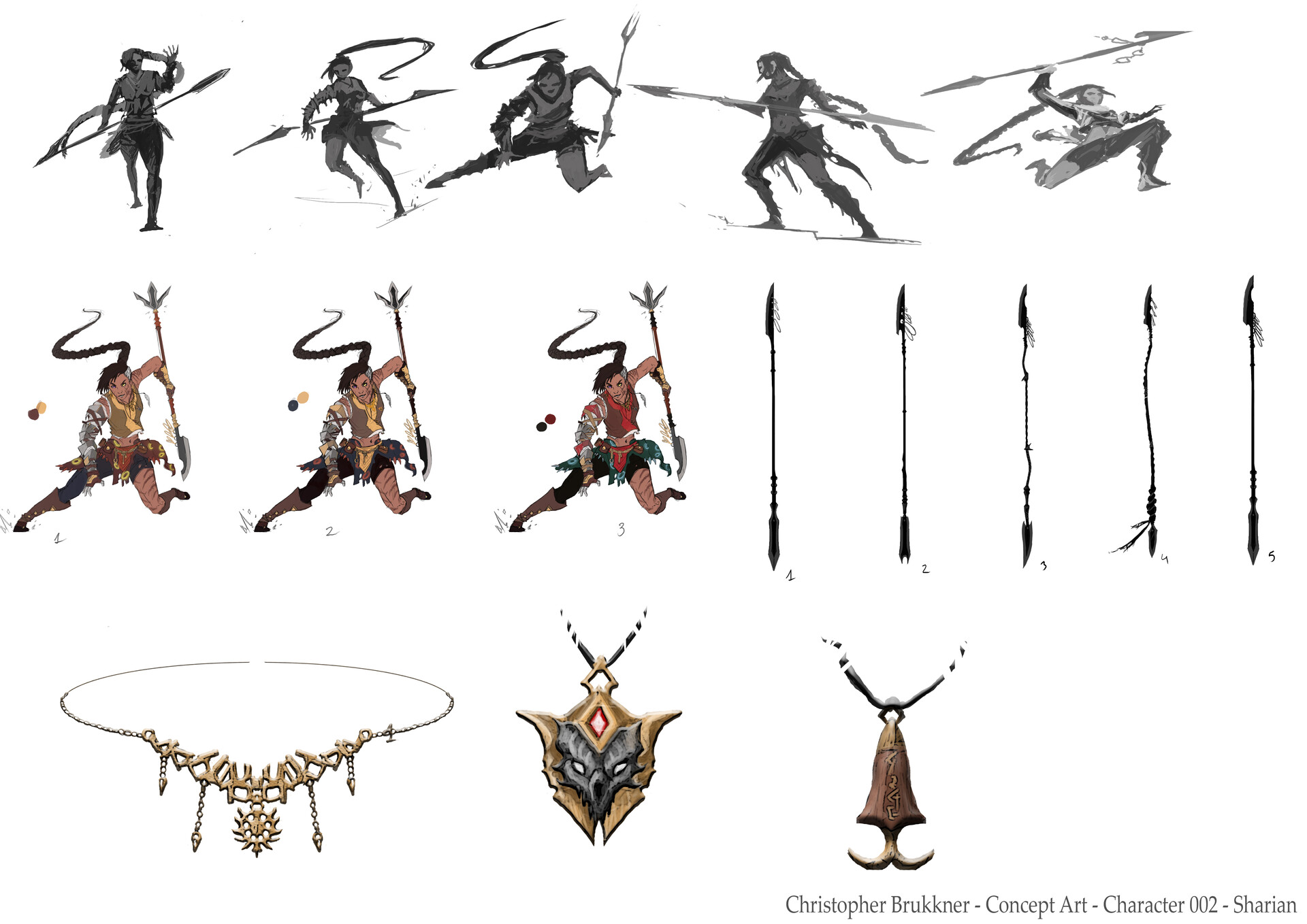 ArtStation - Female Draconian Character Concept Art