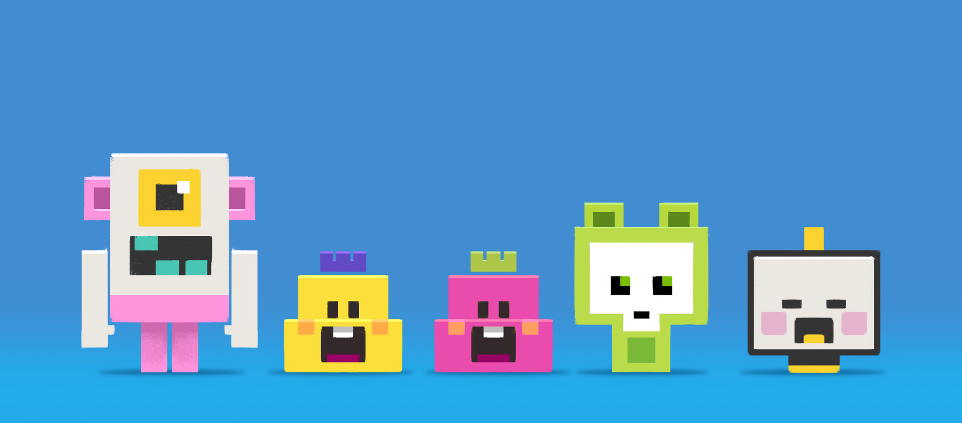 ArtStation - Voxel art explorations.