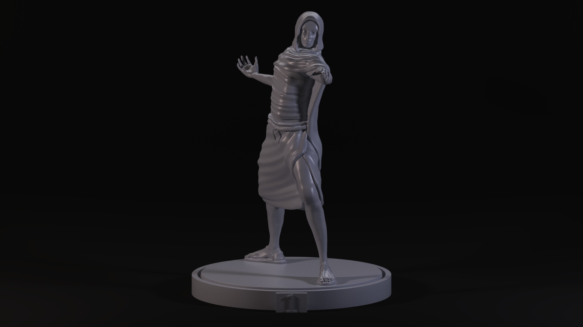 ArtStation - Vigilant Veil Character Sculpt - Female Conjurer