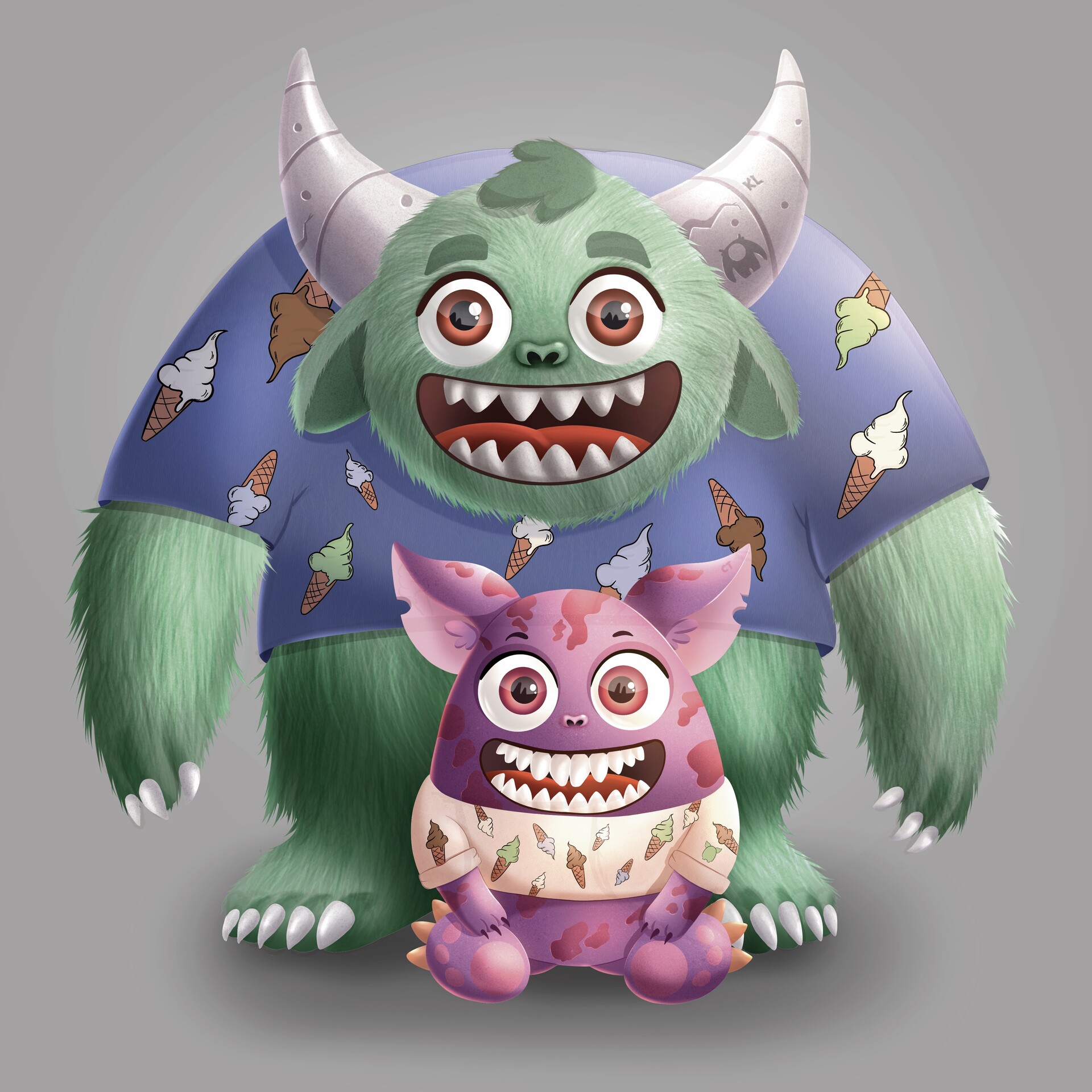 ArtStation - Monster Character Design