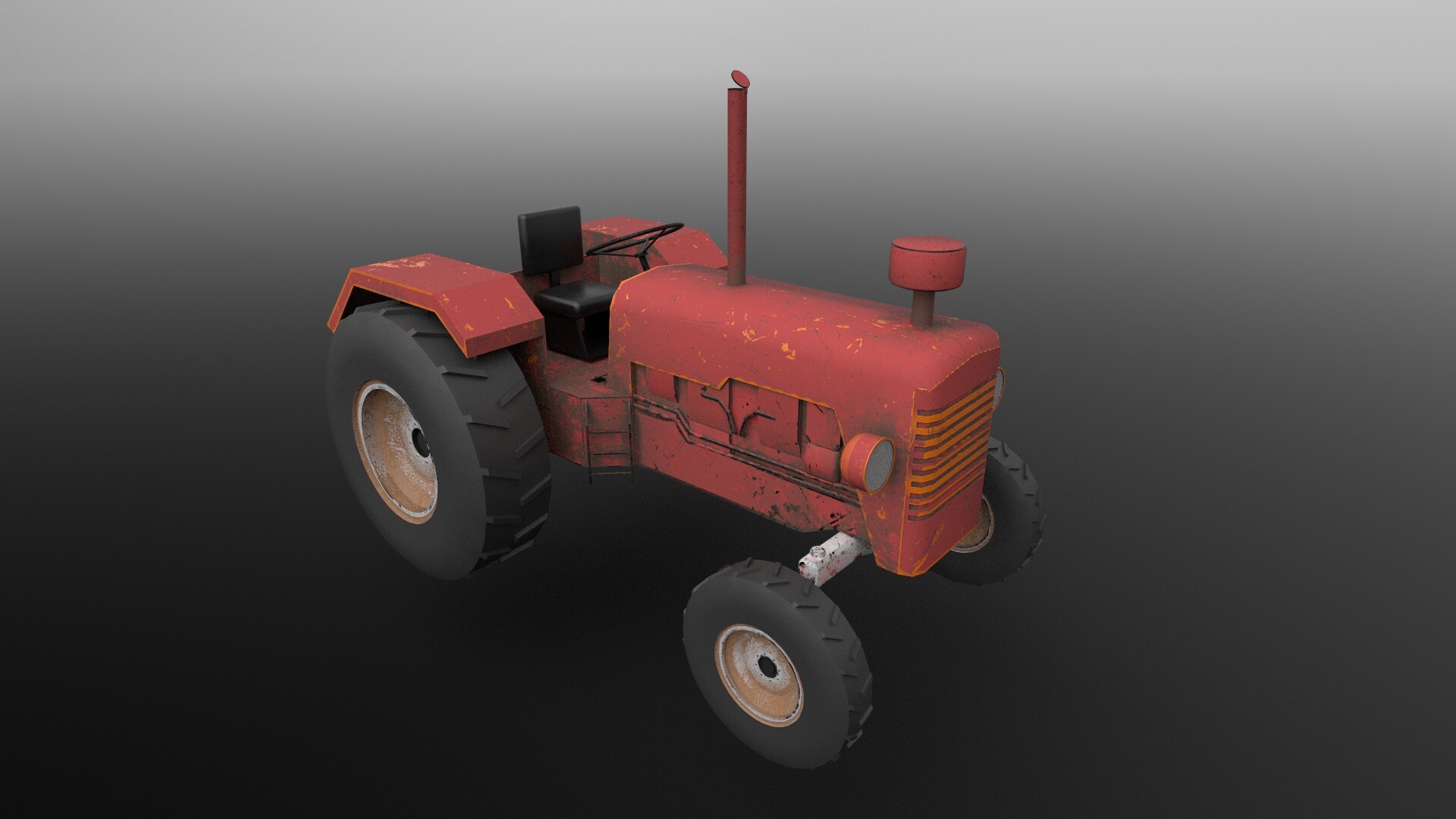 ArtStation - Old Tractor