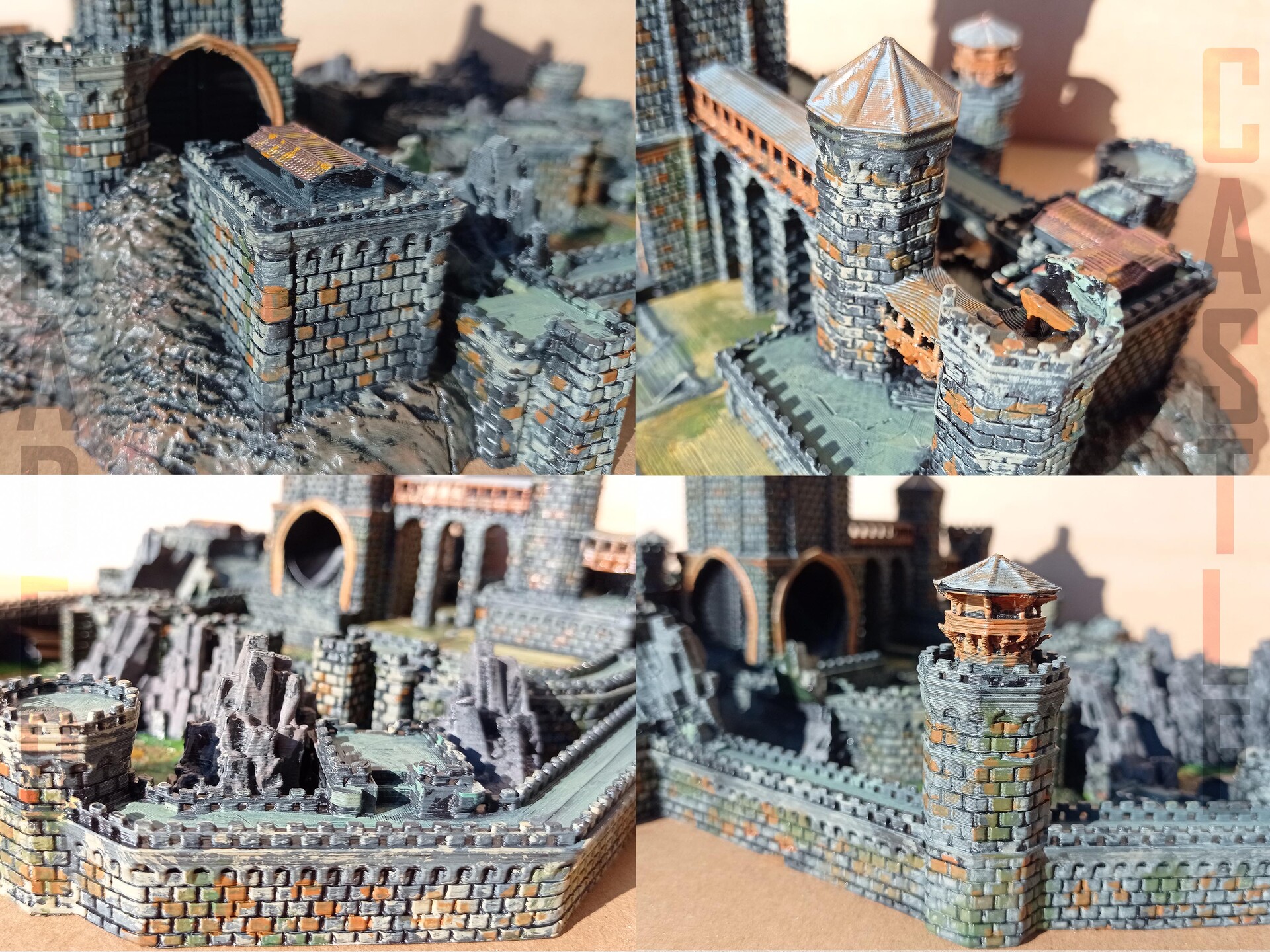 Pitta - Shaded castle as dicetower from Elden ring