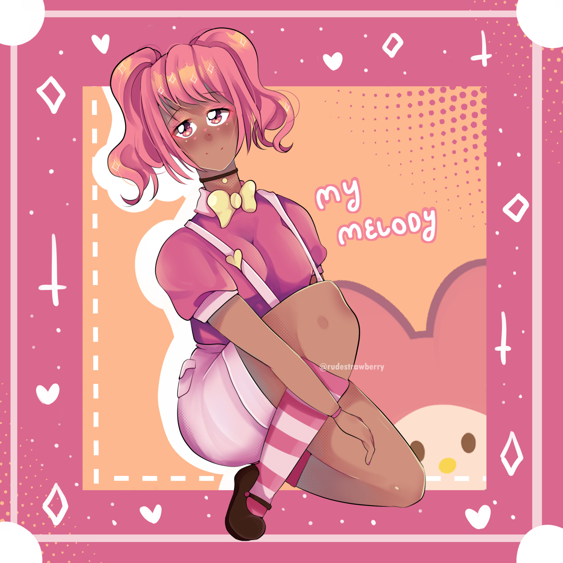 Artstation My Melody Human Ver