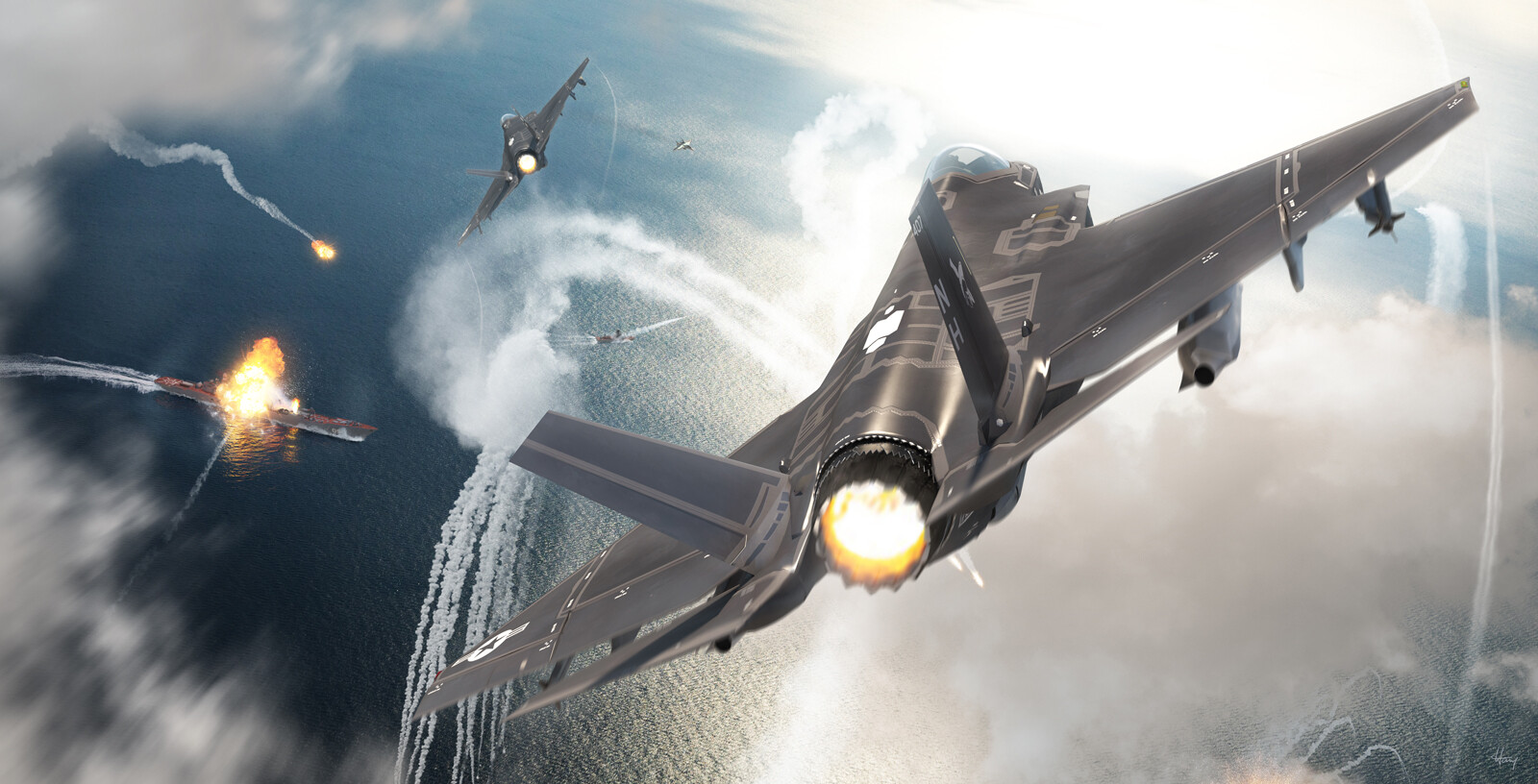 Air Force Next Generation Fighter by PIRAT Sébastien : ImaginaryAviation
