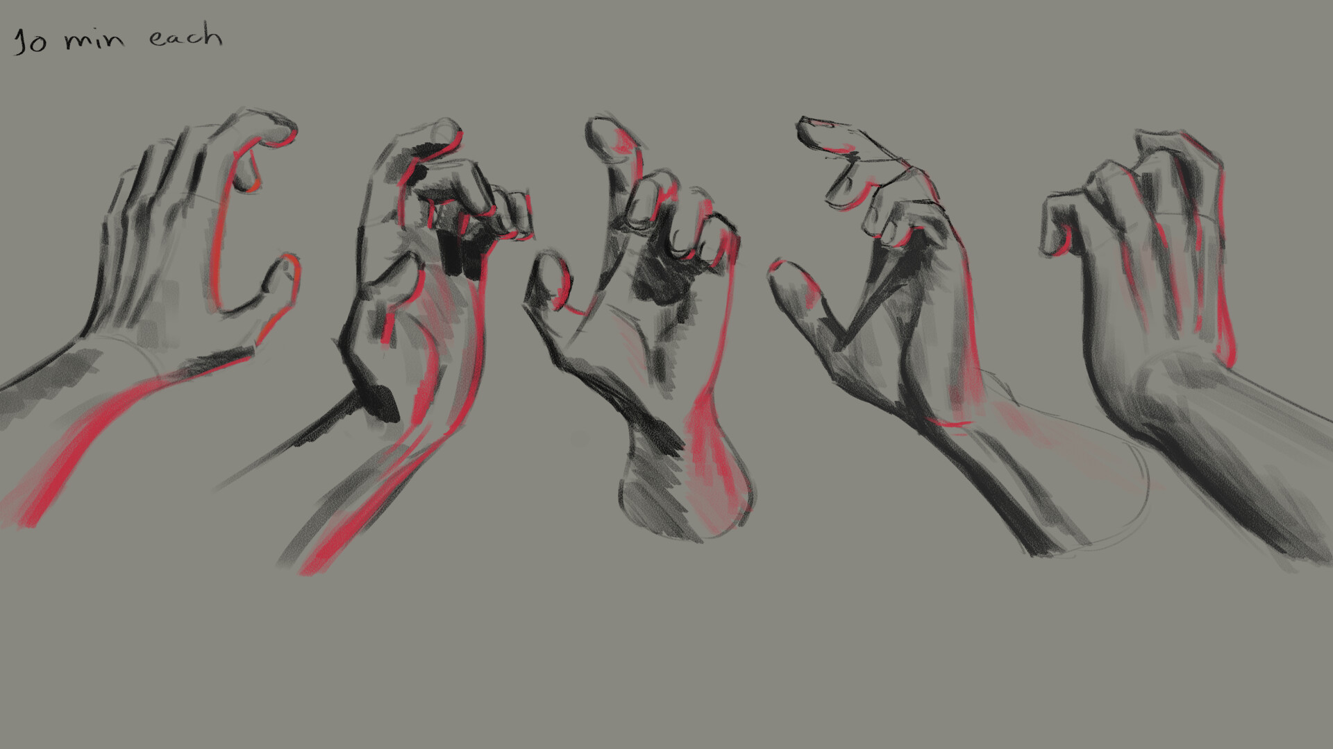 ArtStation - Hands studies
