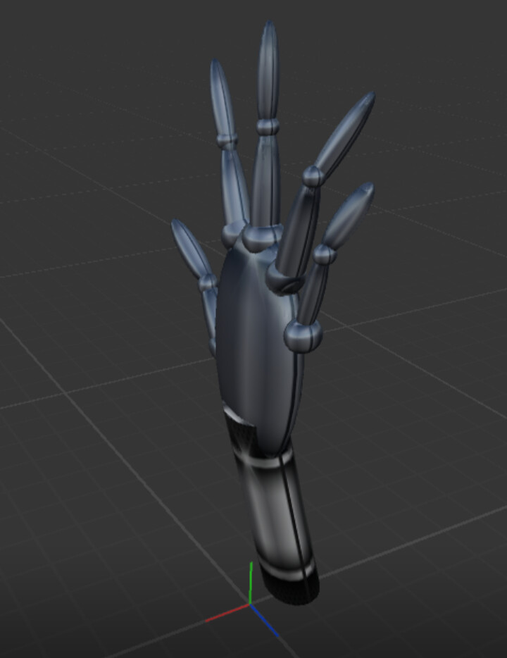 ArtStation - Female Cyborg Hand