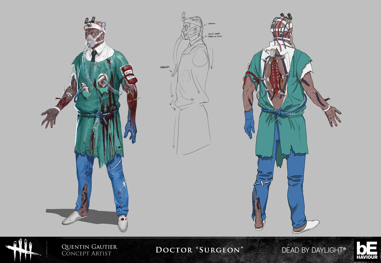 Quentin Gautier's portfolio - Dead by Daylight concepts