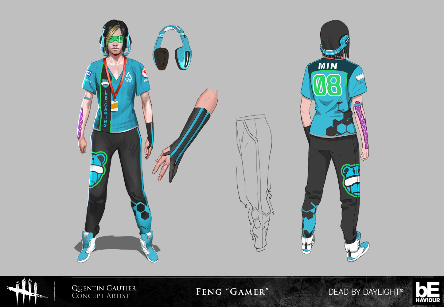 Quentin Gautier's portfolio - Dead by Daylight concepts