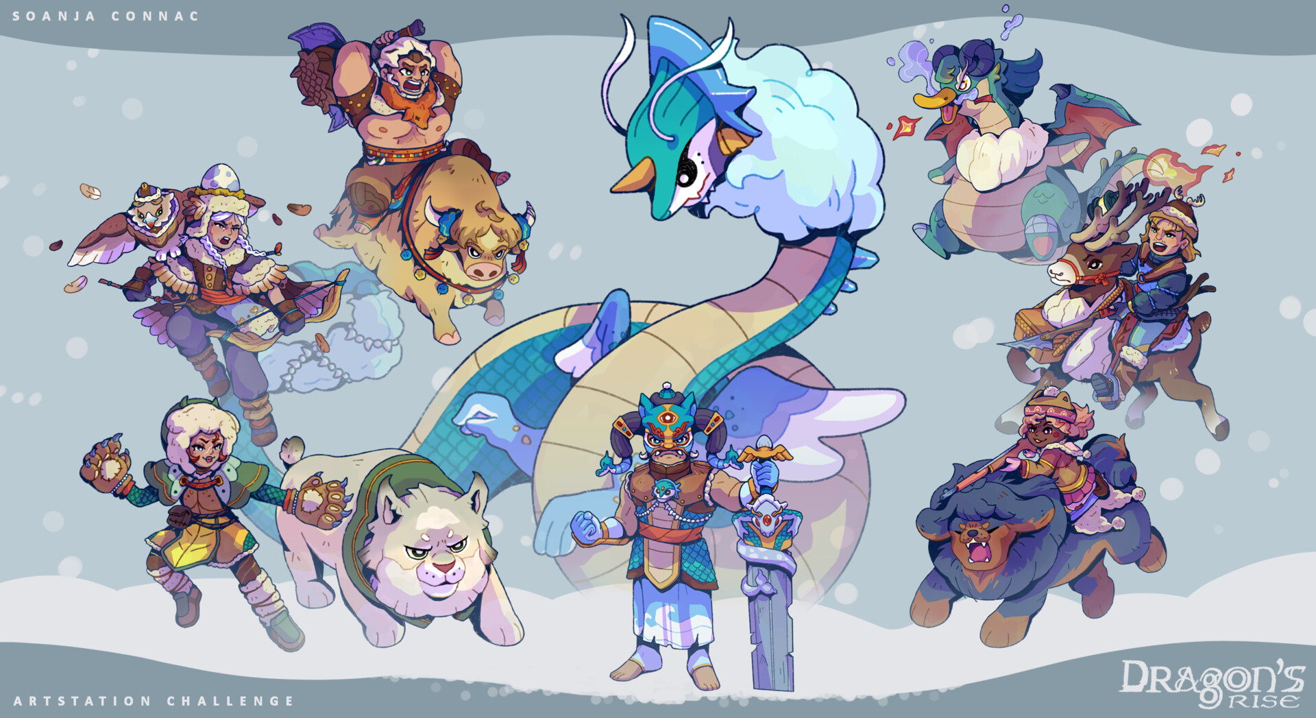 ArtStation - Dragon's Rise : The Forgotten Realms