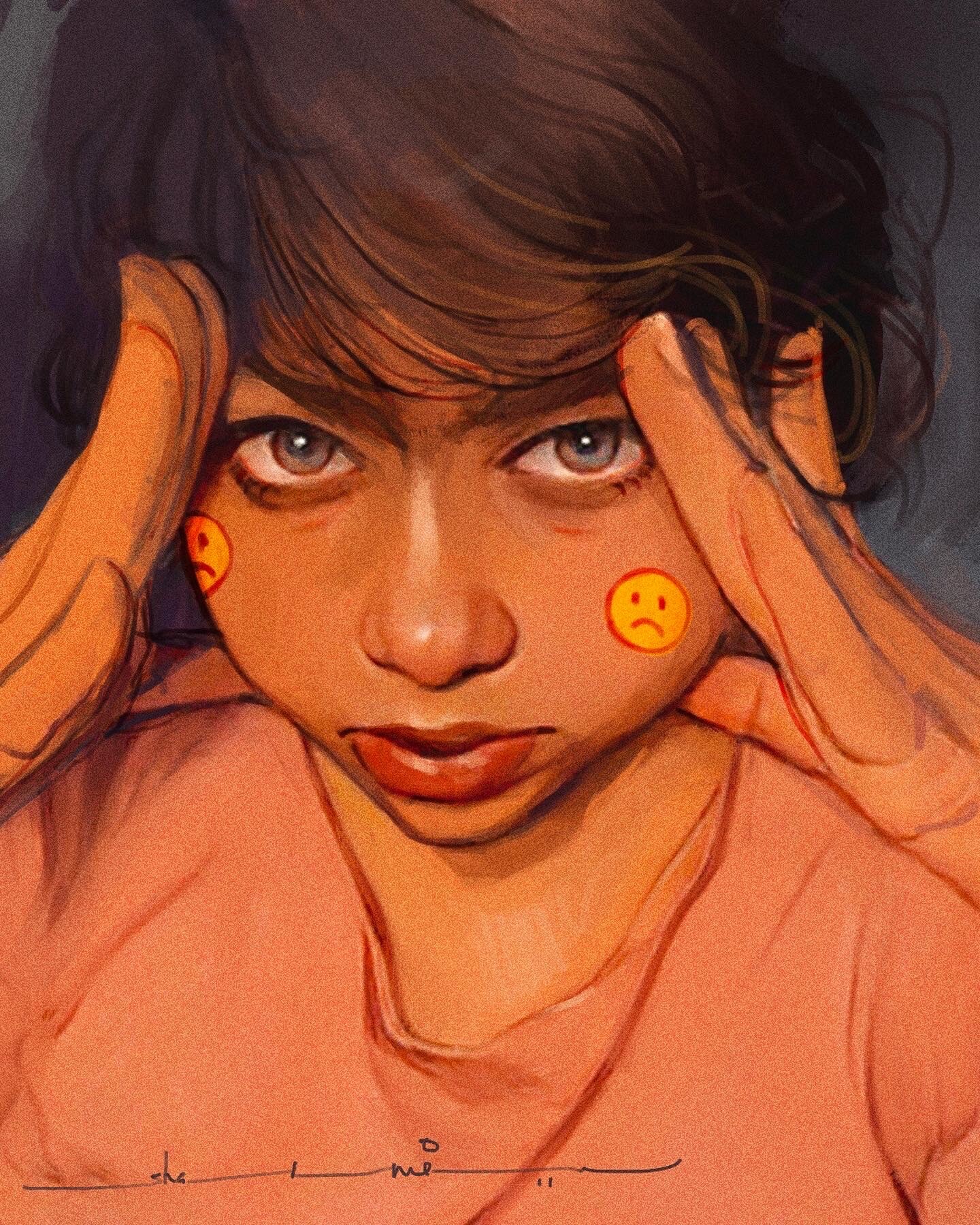 ArtStation - Recent Stylized self portraits