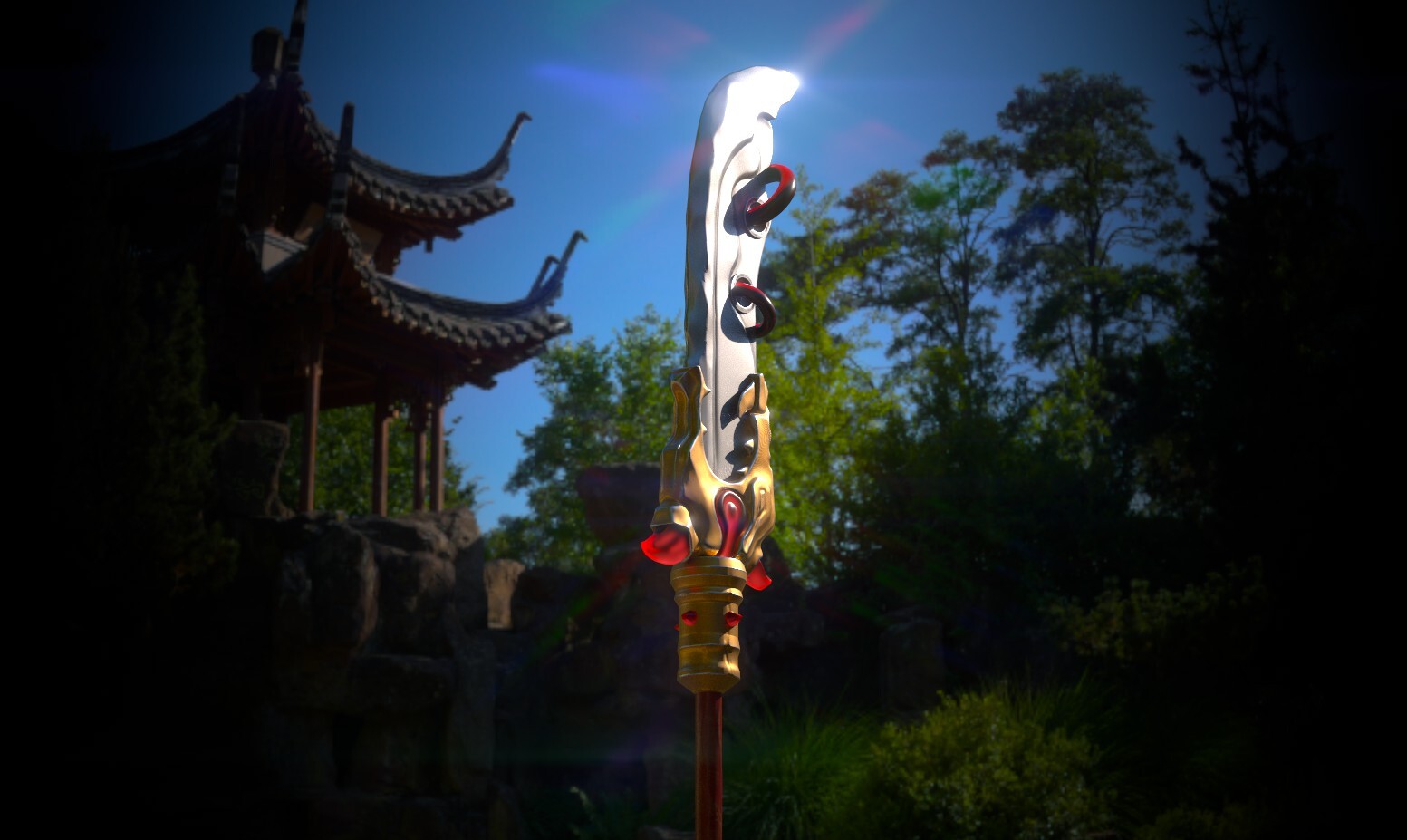 ArtStation - Guan Yu Spear