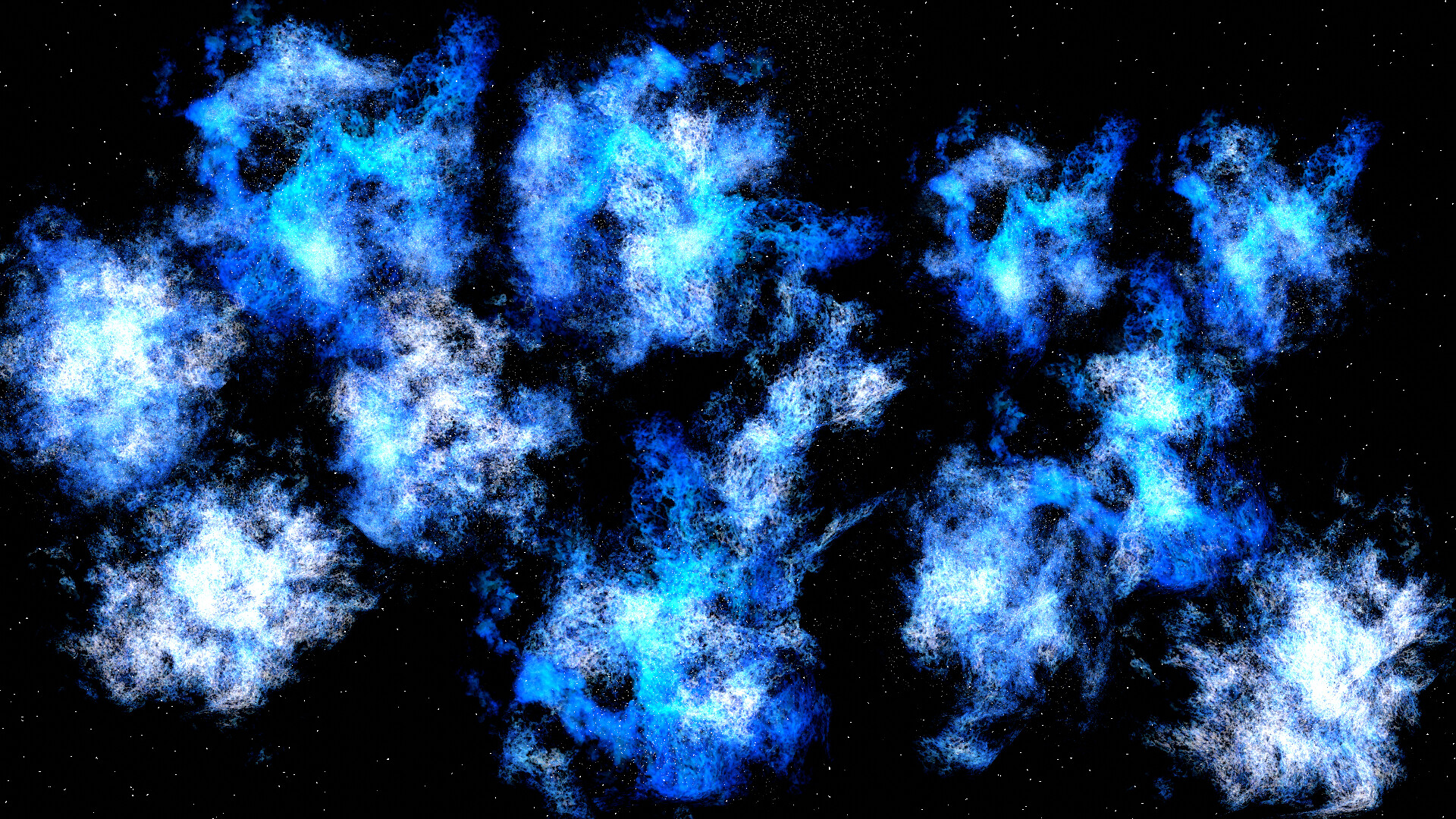 Gabriel Toscano - Blender 3D Particle Effects Lowpoly Random Nebulae ...