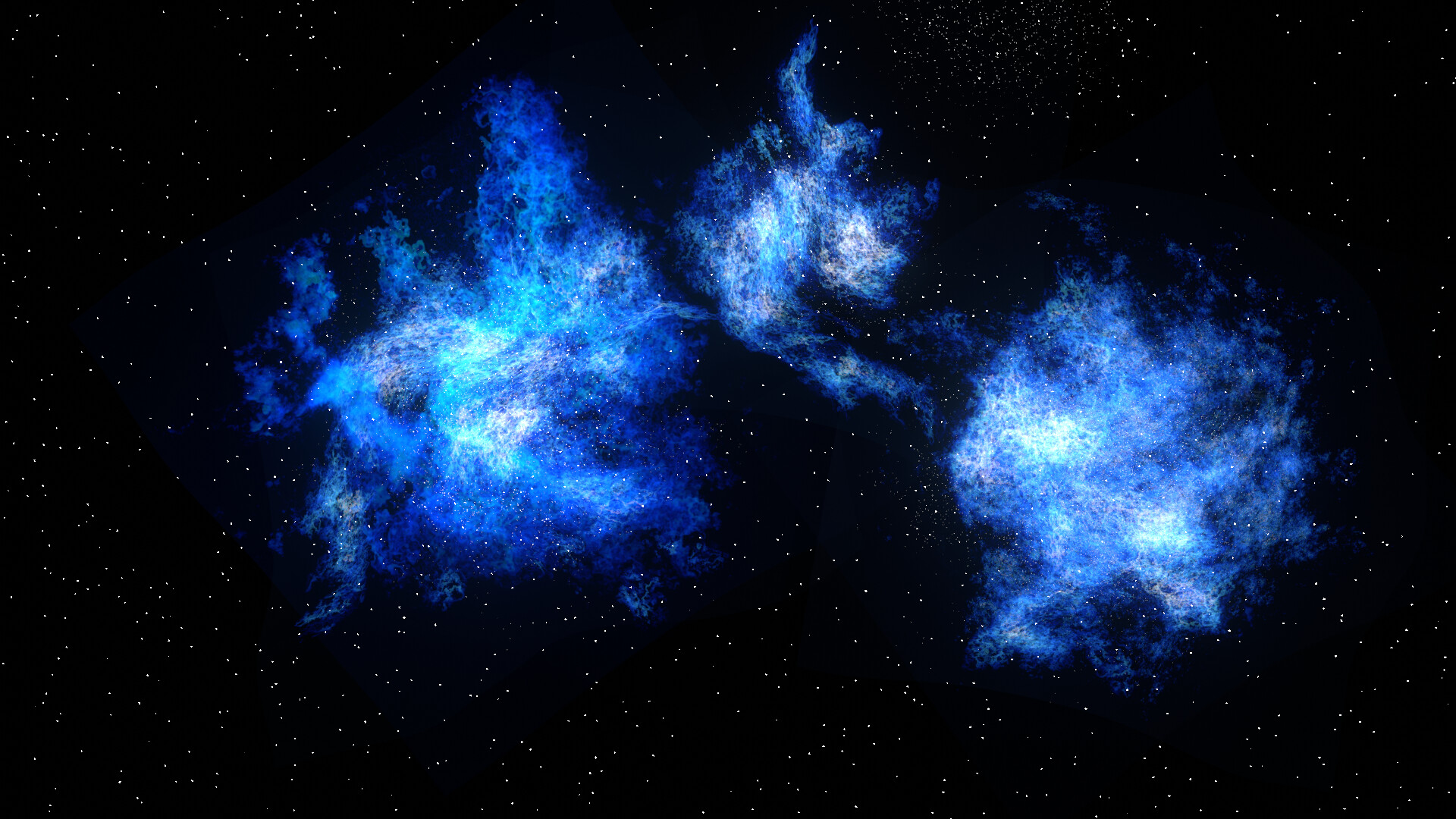 Gabriel Toscano - Blender 3D Particle Effects Lowpoly Random Nebulae ...