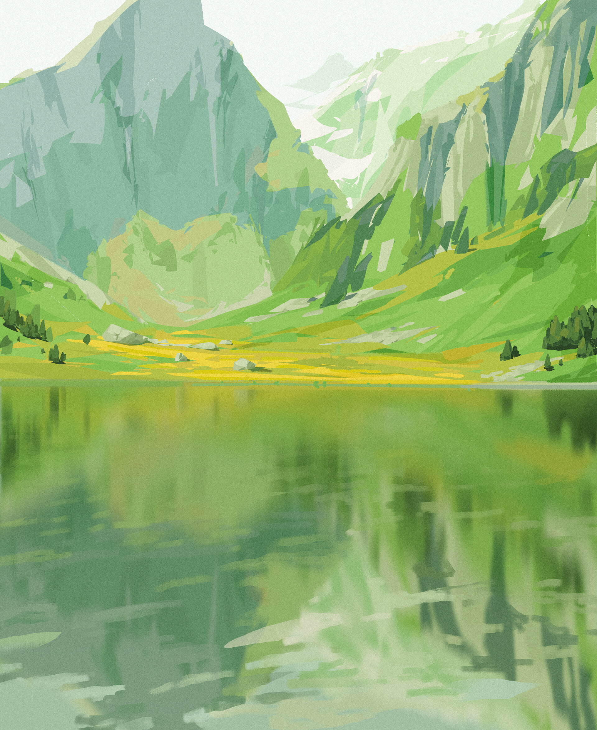 ArtStation - mountain