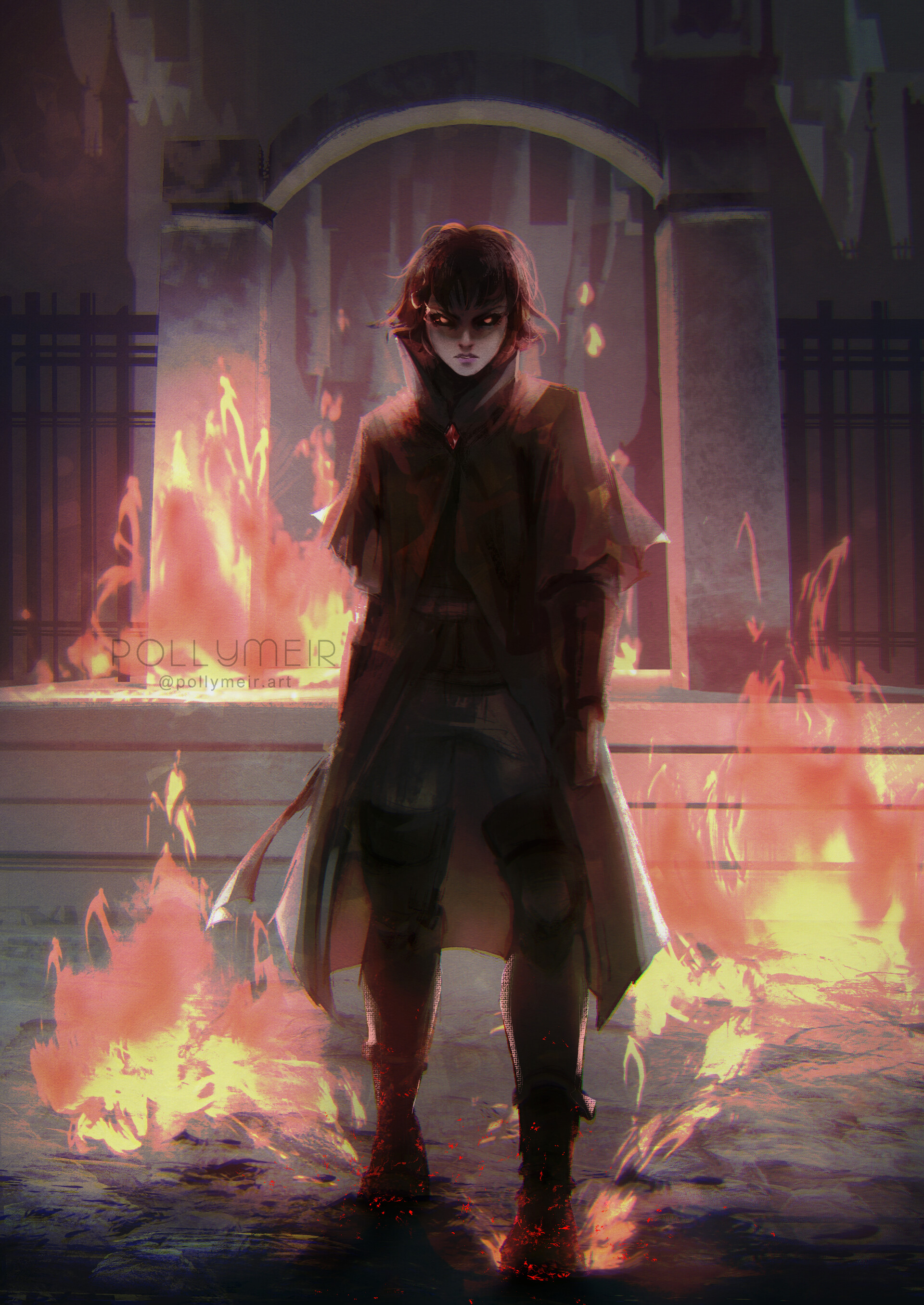 ArtStation - The Pyromancer