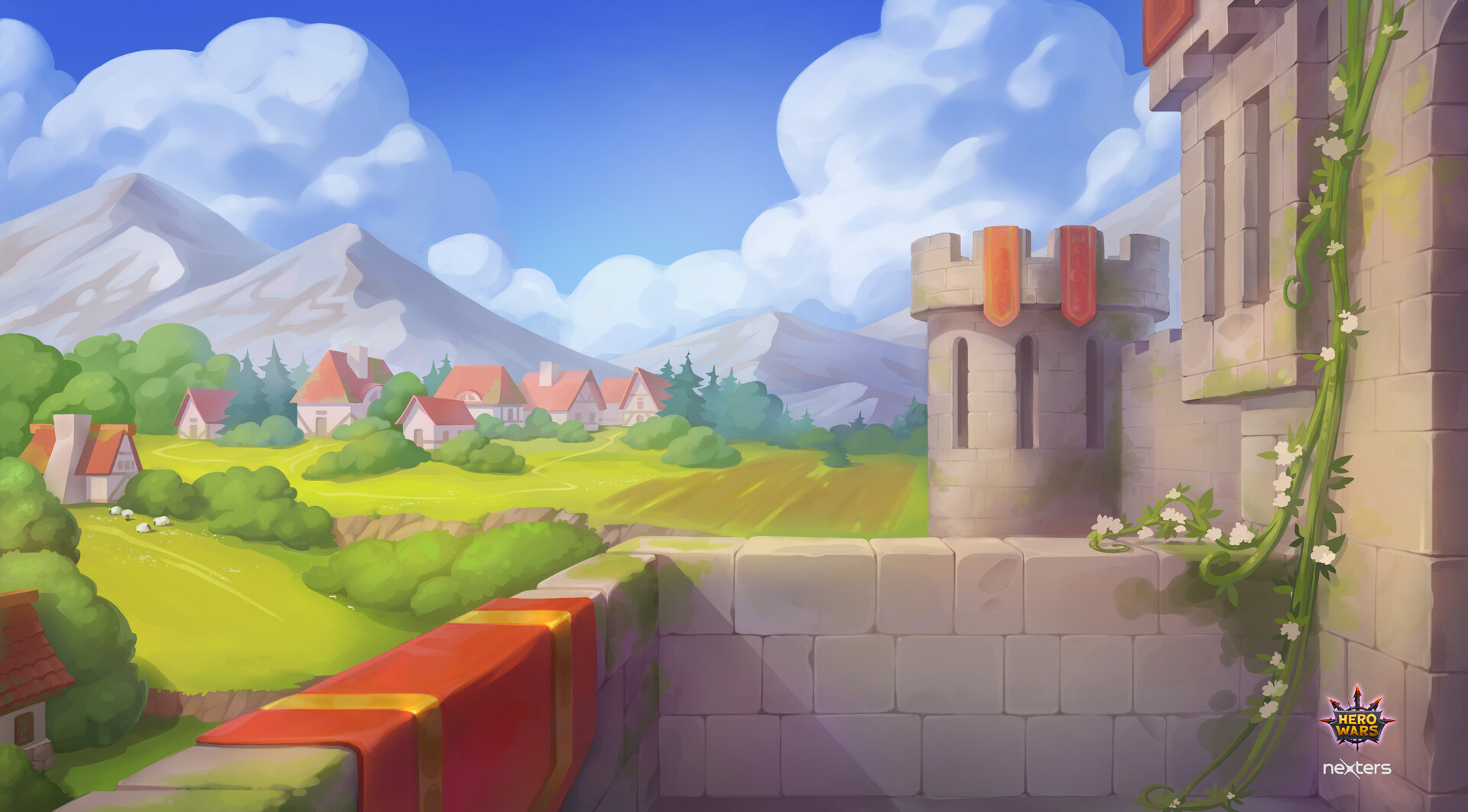 ArtStation - Background Hero Wars