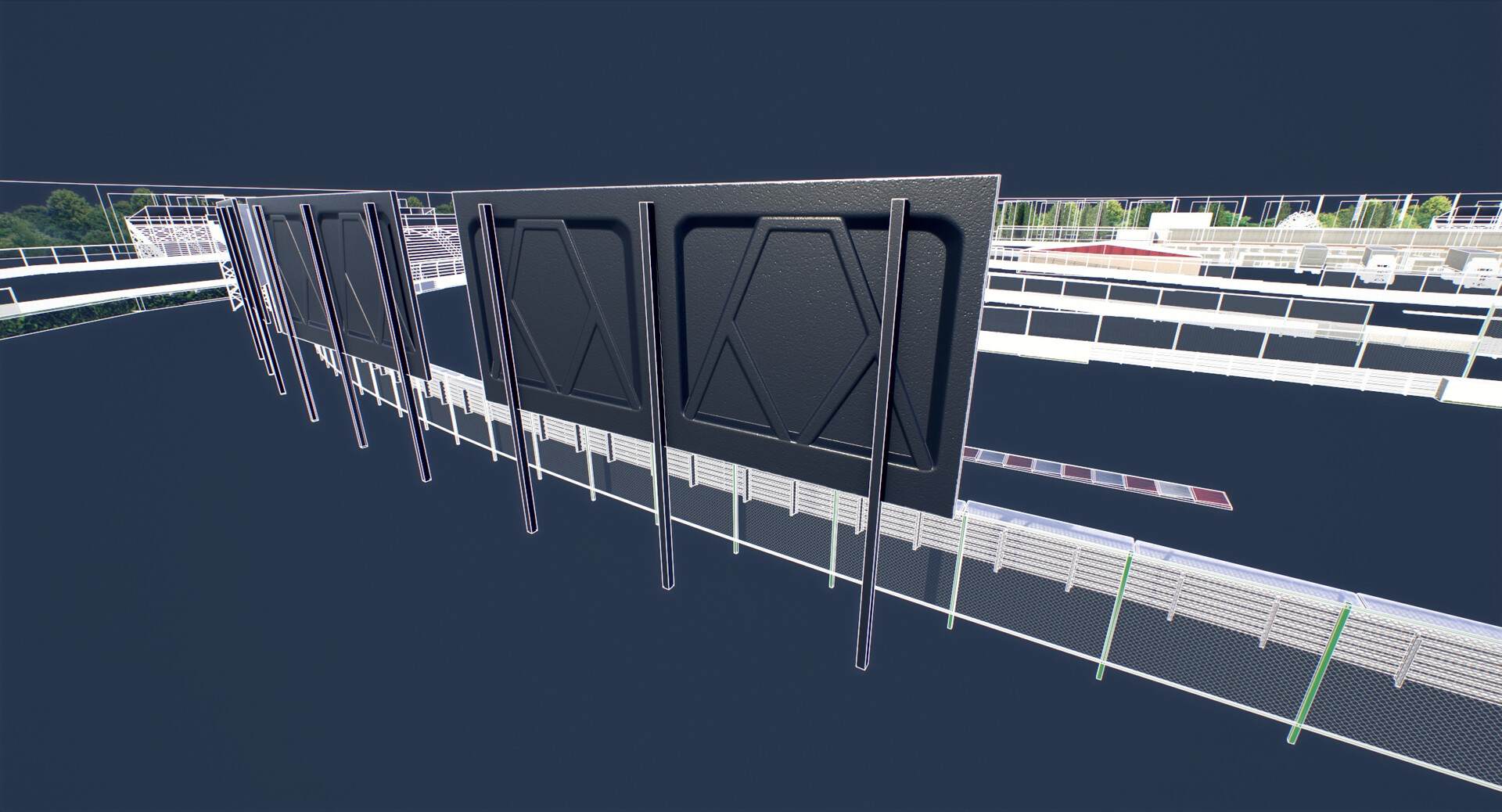 Oleksii Sergiyovych - Race Track Construction Kit 2 Low-poly PBR 3D model