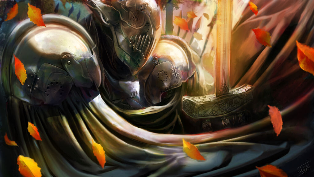 ArtStation - Silver knight