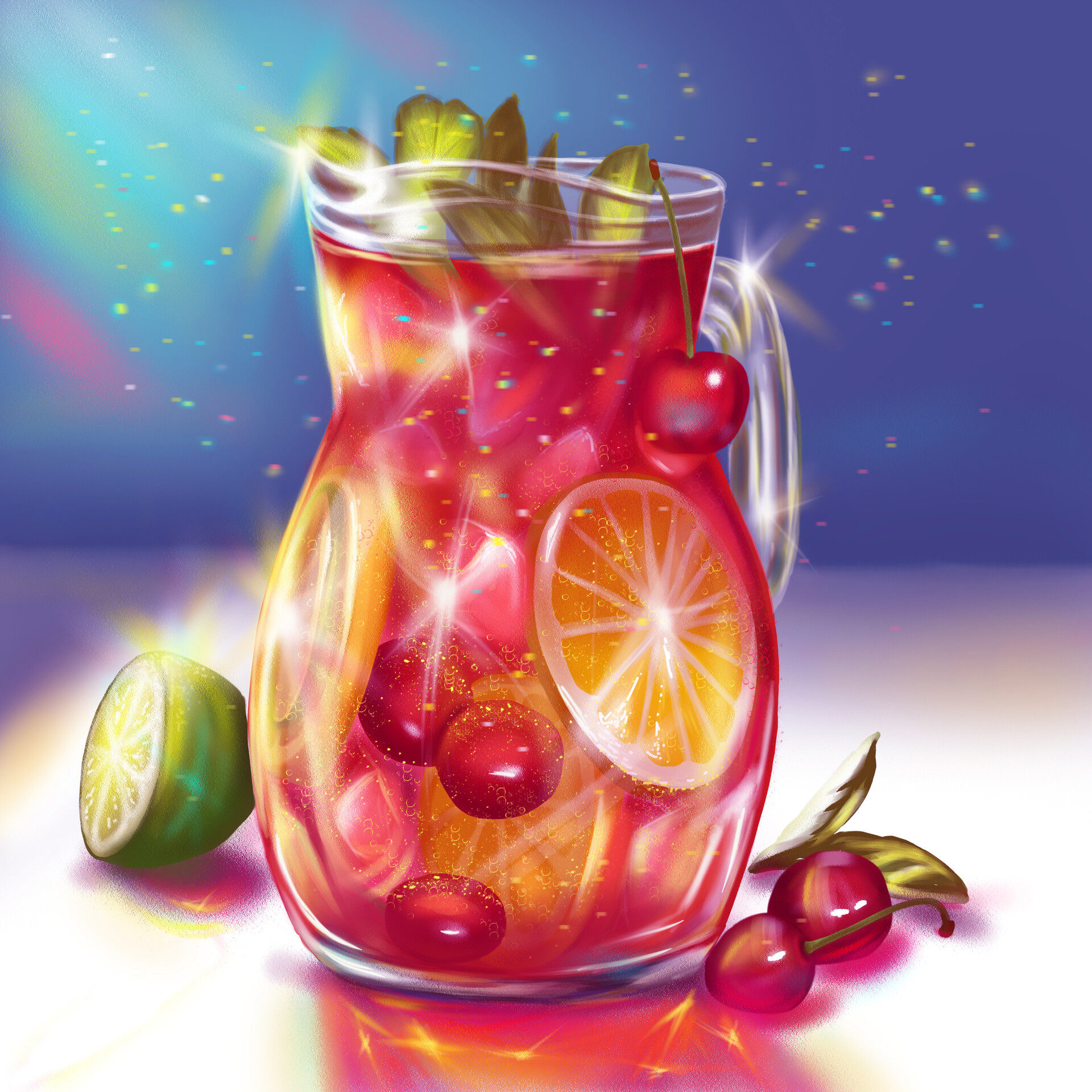 ArtStation - Cherry juice