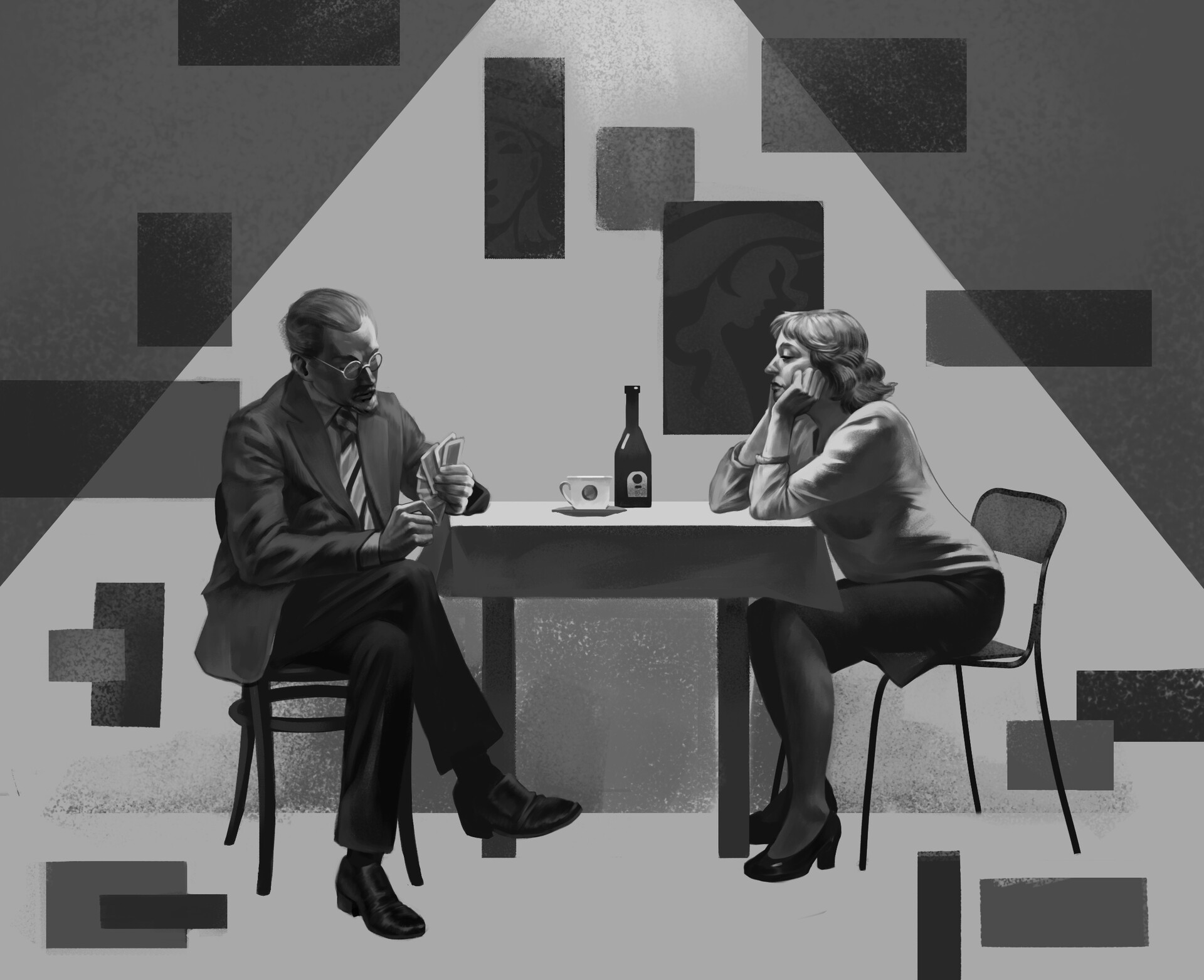 ArtStation - Monochrome studies