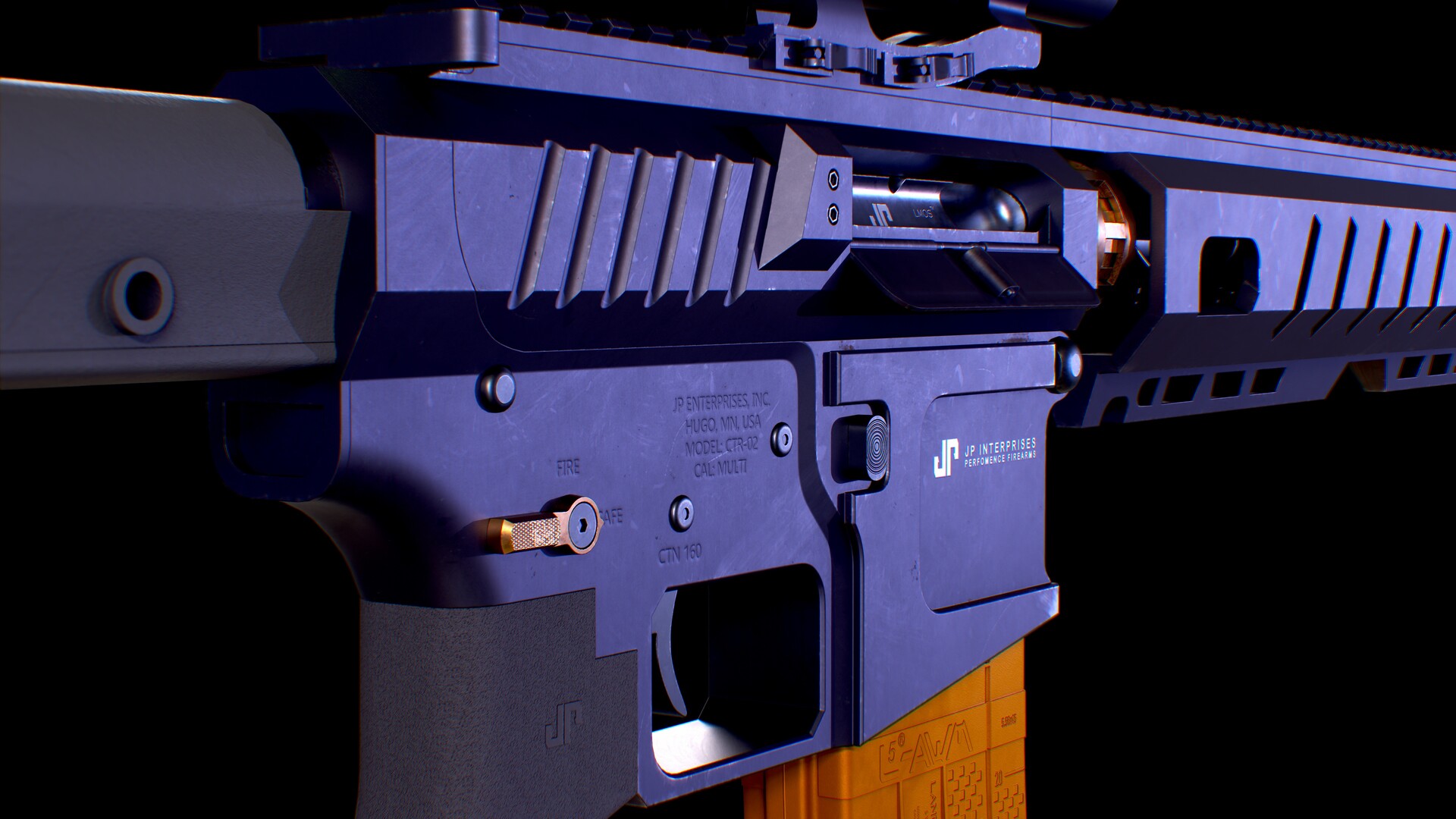 Maksim Zavalko - AR-15_mod_3 GAME READY MODELS