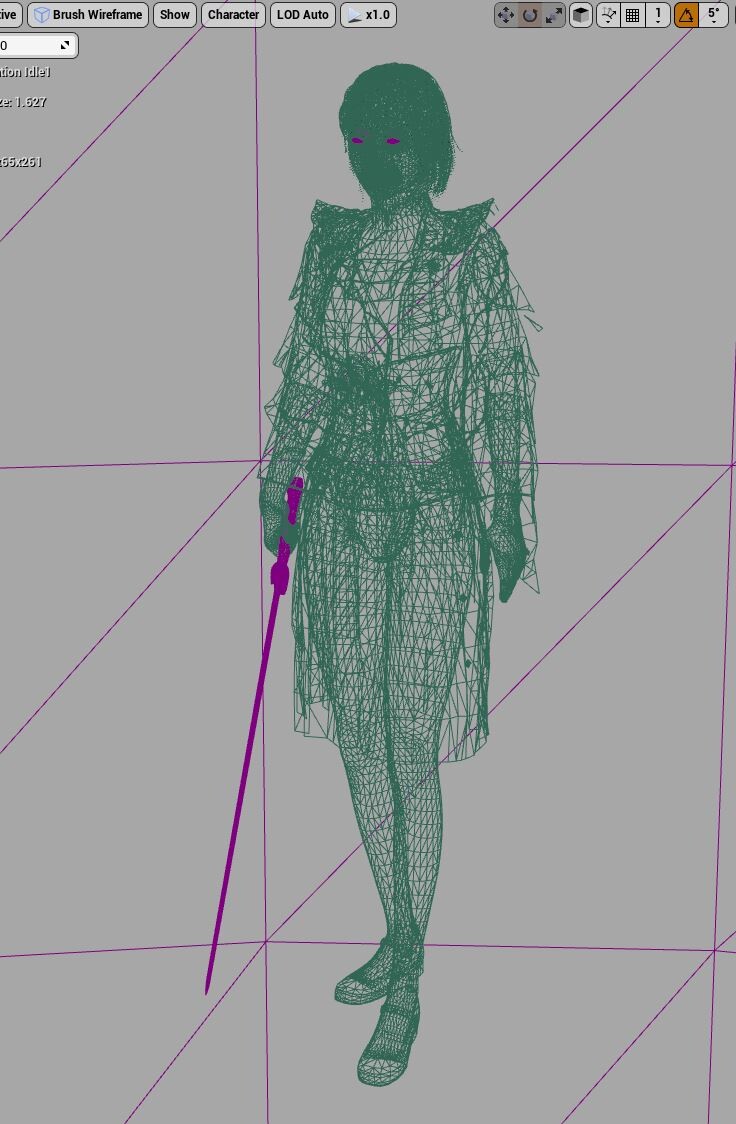 lin john - Pagui 2 heroine Cuilin's 3D character tidbits