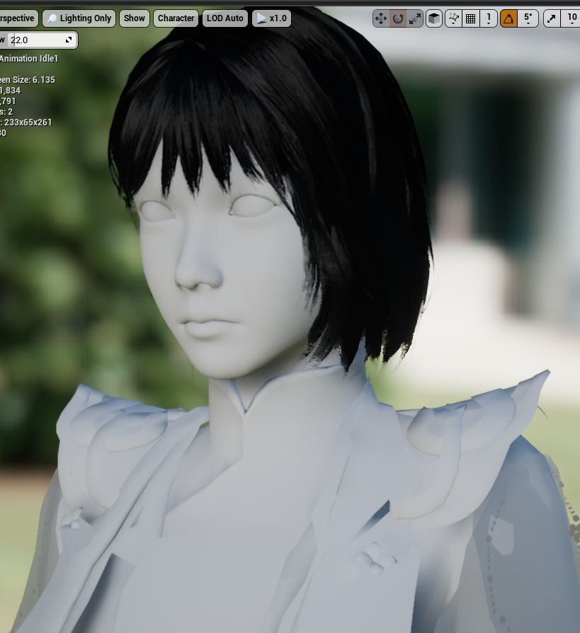 lin john - Pagui 2 heroine Cuilin's 3D character tidbits