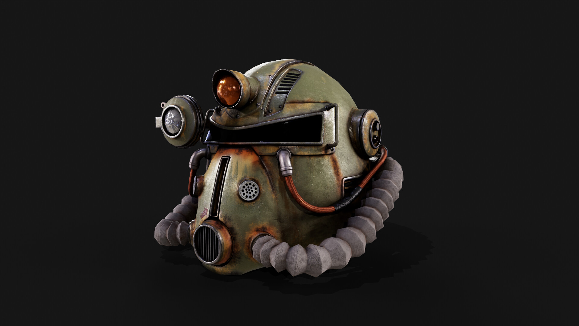 ArtStation - T15B Fallout Helmet