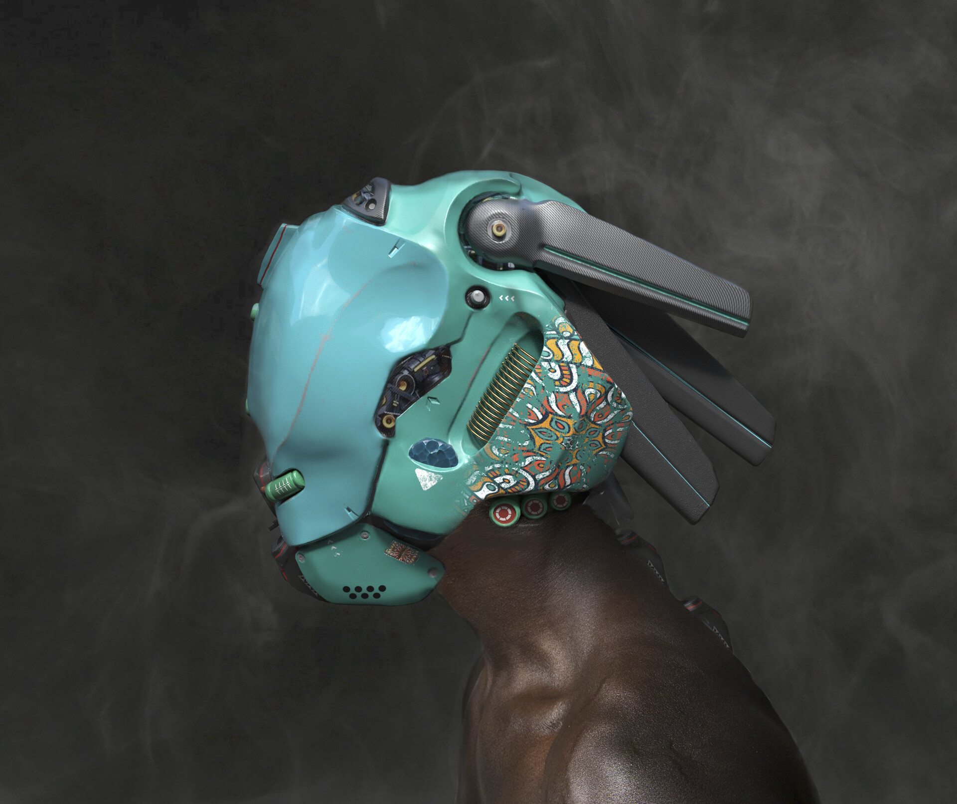 ArtStation - shaman's mask