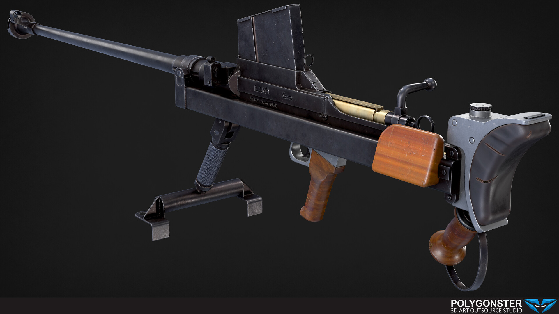 Polygonster Studio - Boys anti-tank rifle