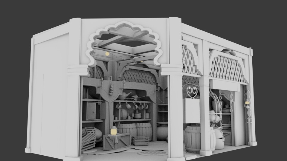 ArtStation - Storage Room