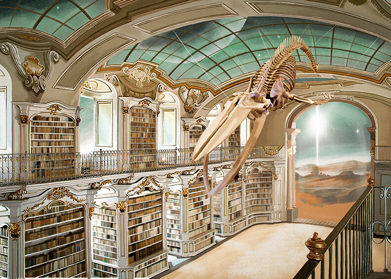 ArtStation - Space Library