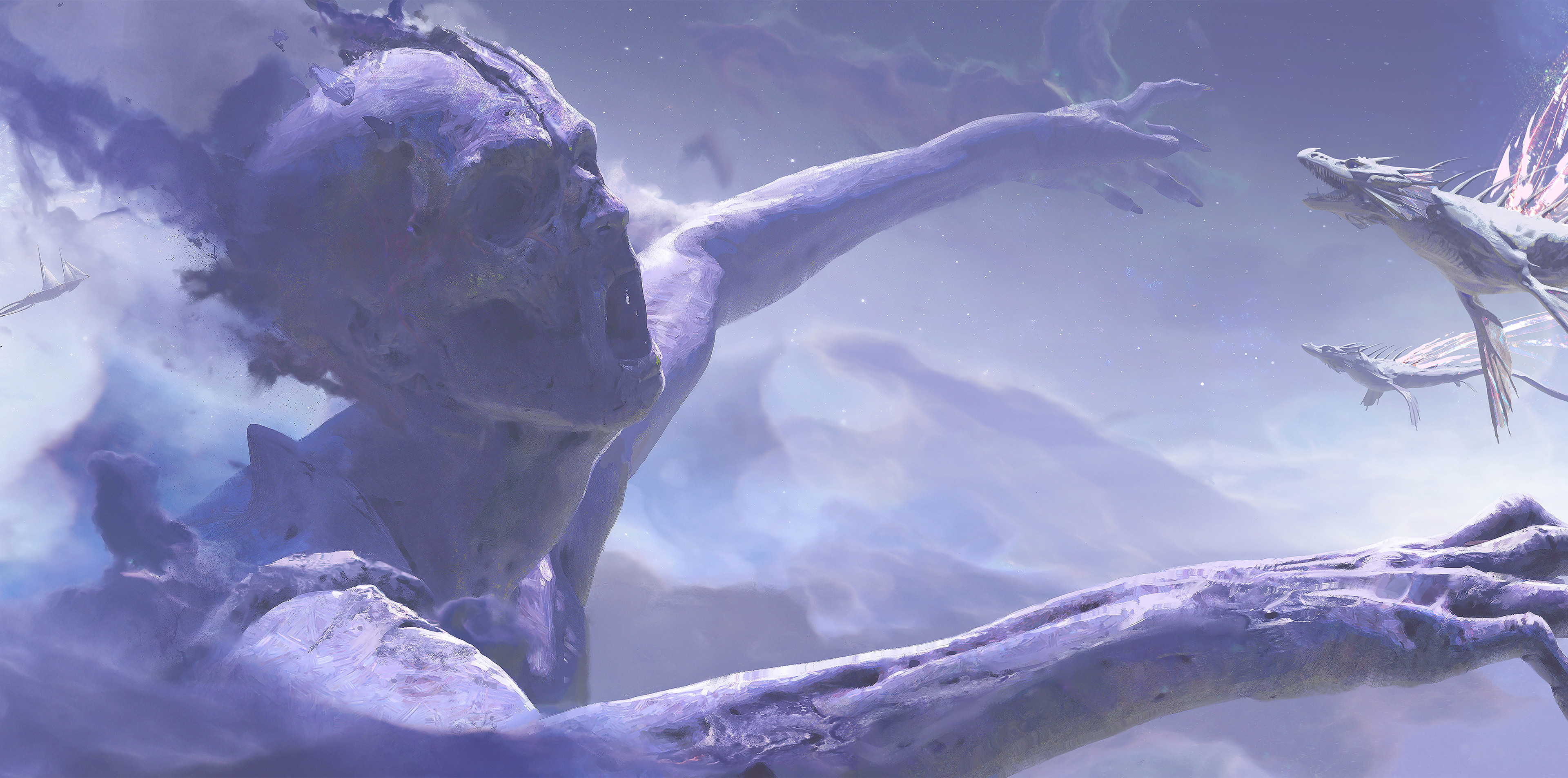 Jedd Chevrier - The Astral Sea - D&D Spelljammer Alt Cover DM Screen