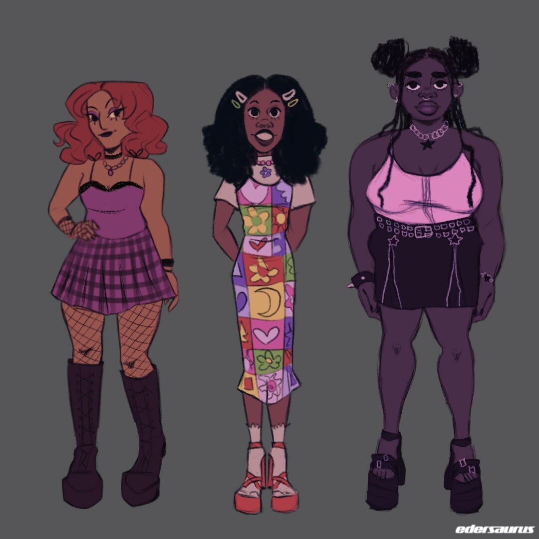 ArtStation - pinterest girls