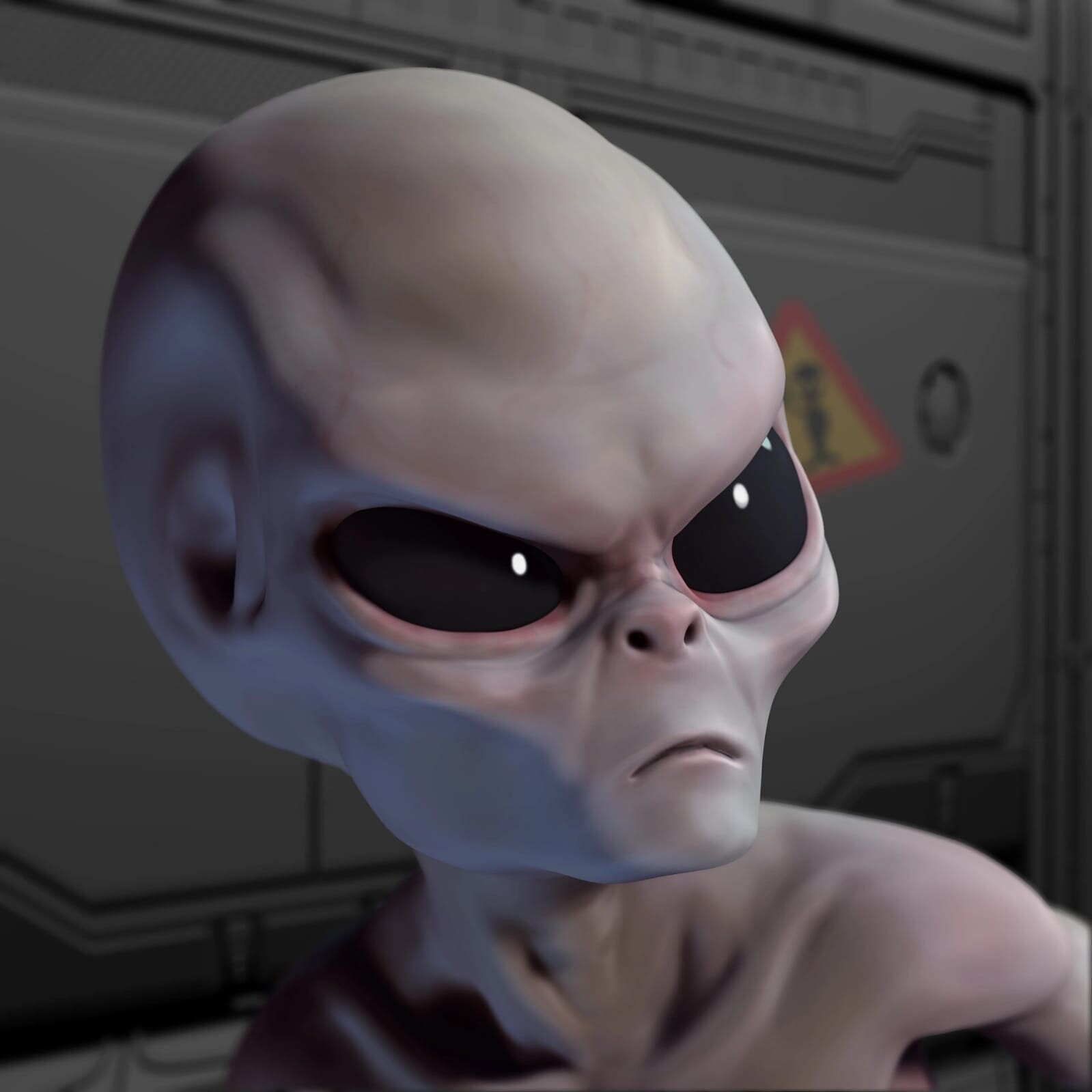 ArtStation - Alien 3D Model