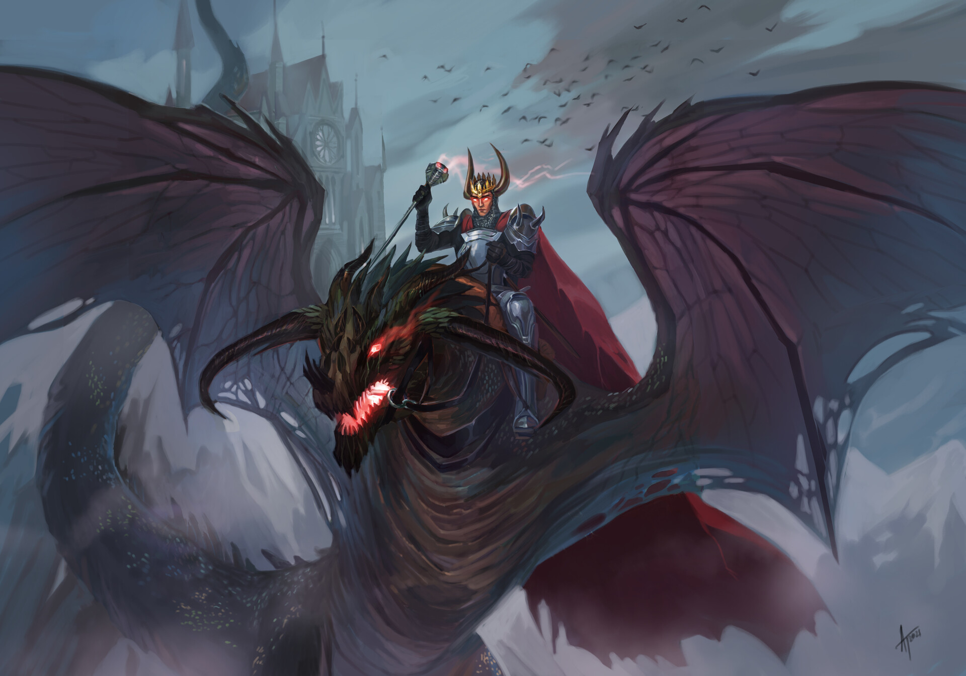 ArtStation - DRAGON RIDER
