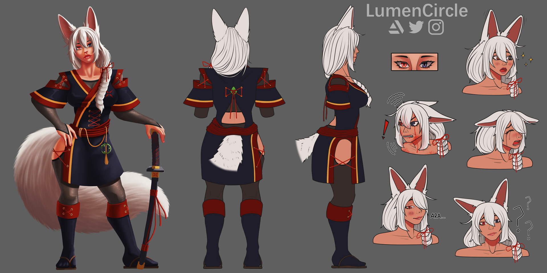 Female Wolf Characters