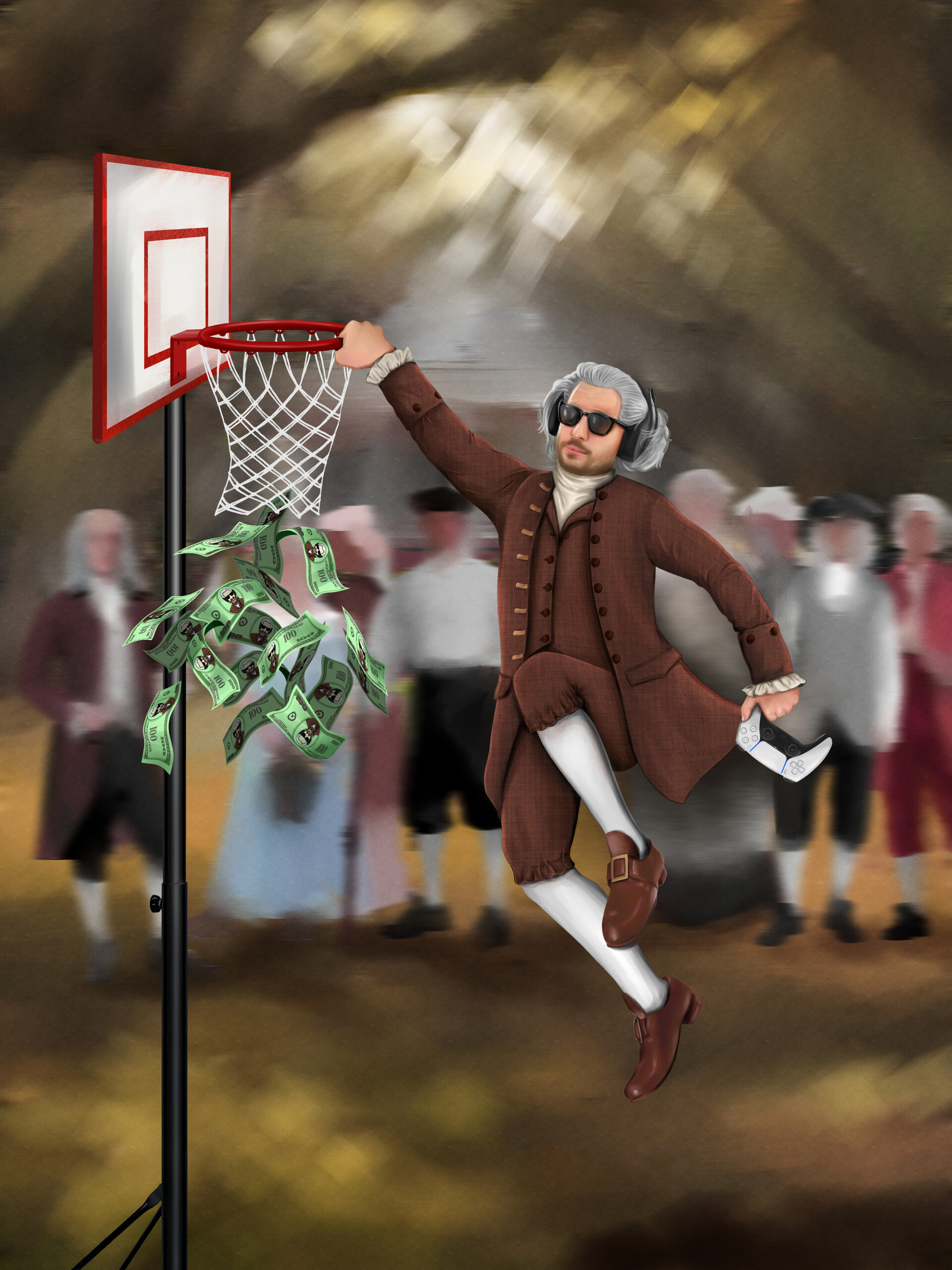 ArtStation - Vintage Slam Dunk