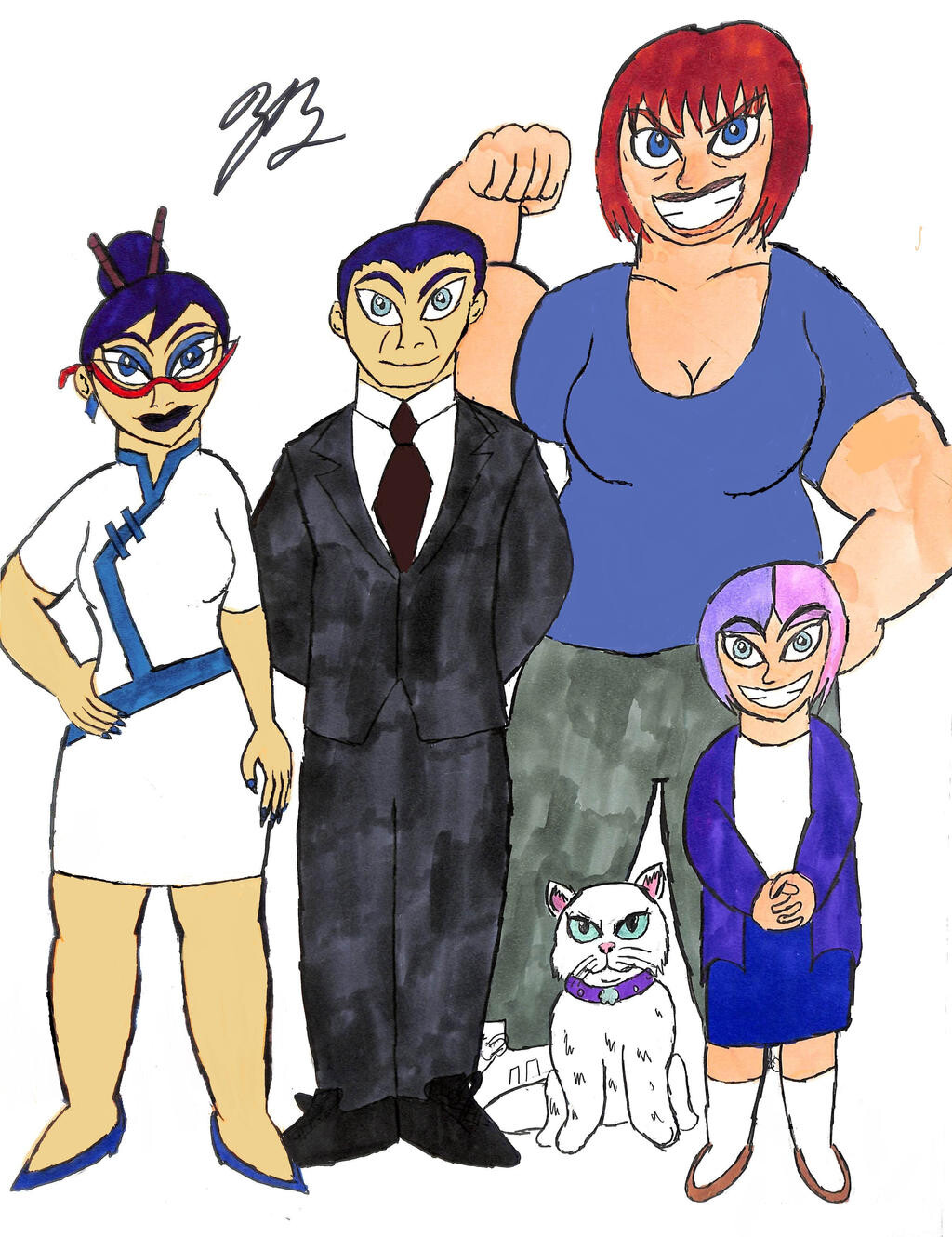 ArtStation - The Wu Family