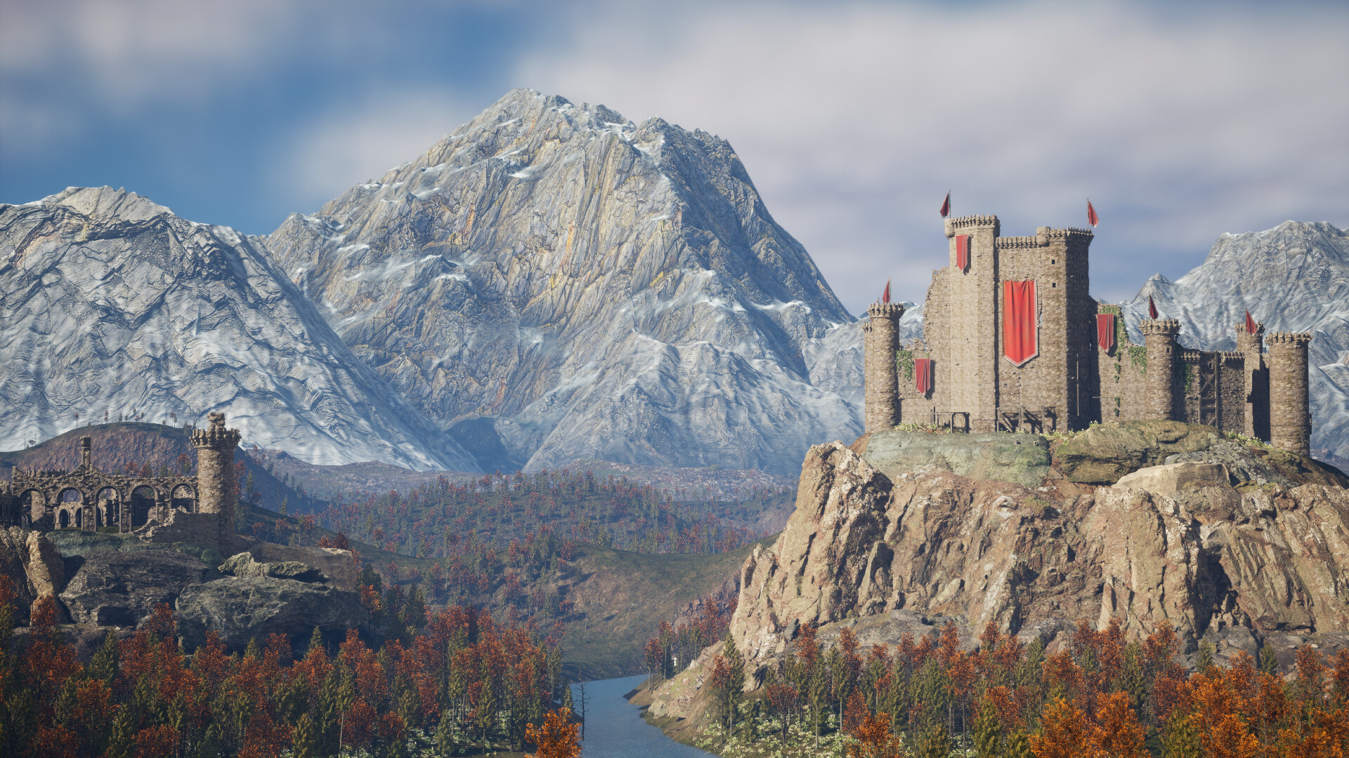 ArtStation - Fantasy Environment Castle