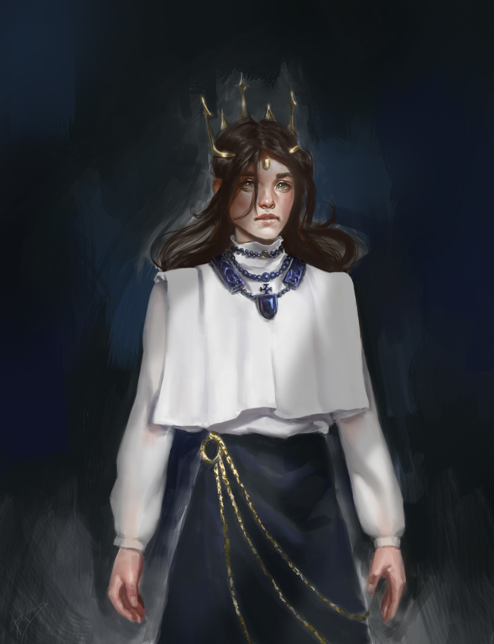 ArtStation - Holy lady of Oberon