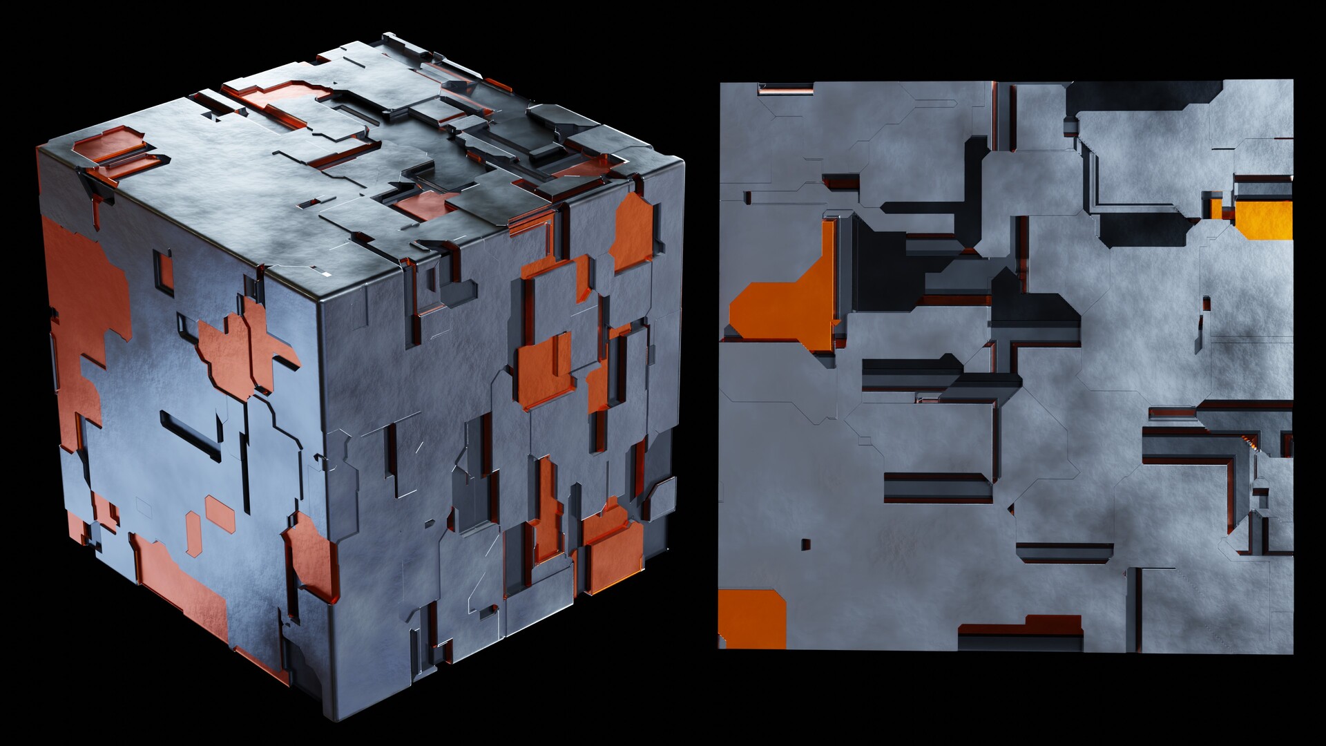 sci fi texture blender