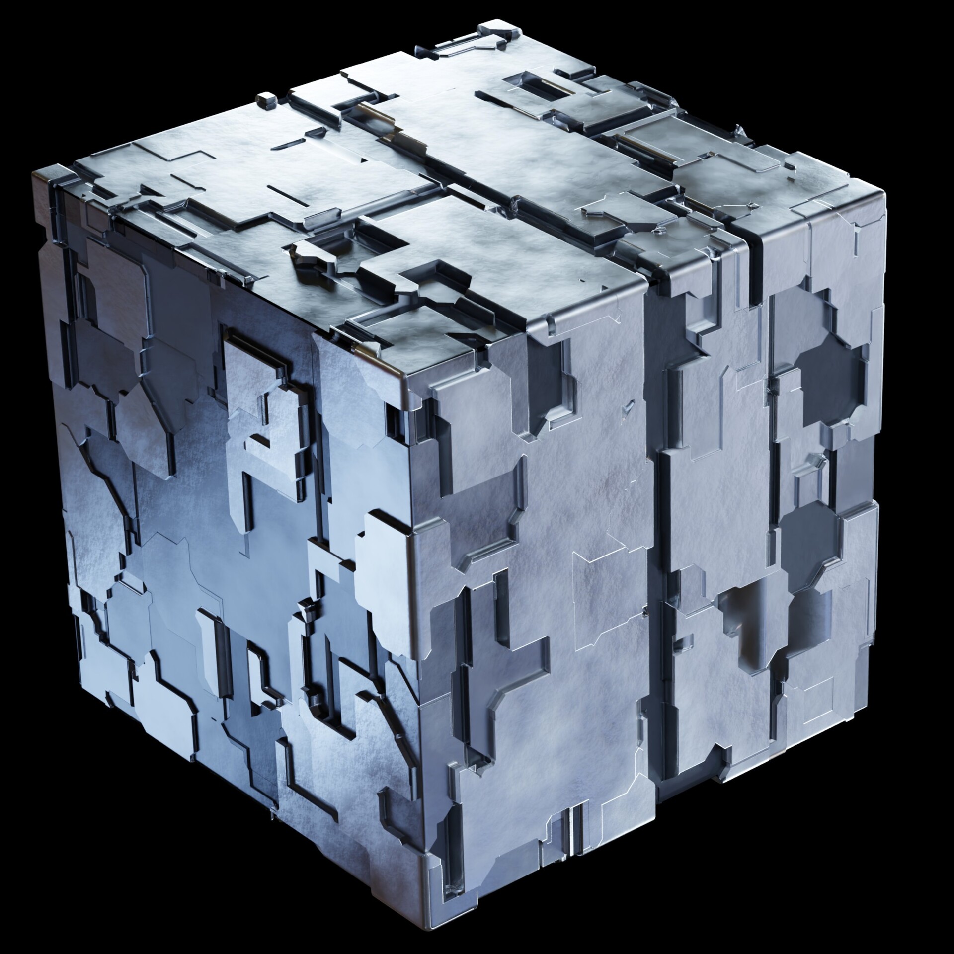 Ryan King - Procedural Sci-Fi Panels Material (Blender Tutorial)