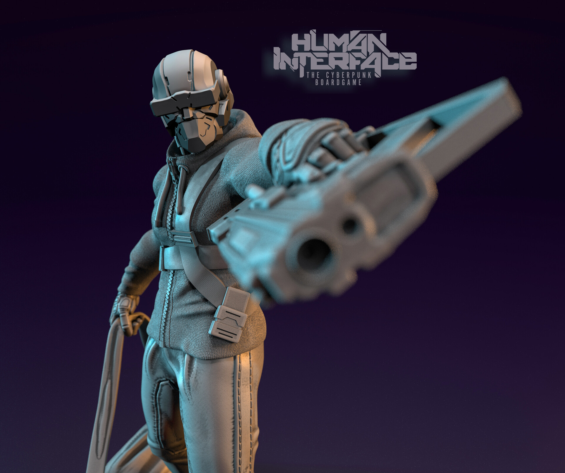ArtStation - Human Interface Miniature