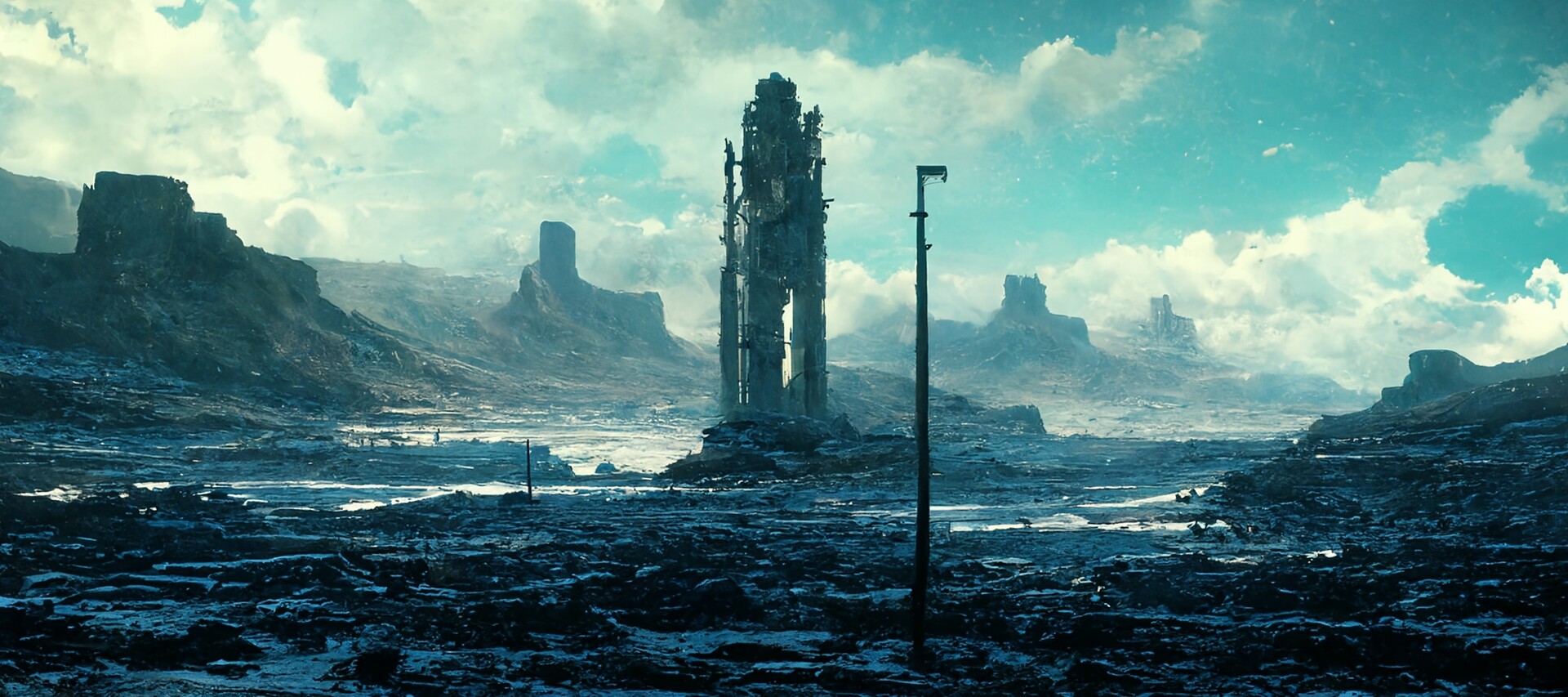 ZC - MidJourney AI Experiment - Planet Uncharted