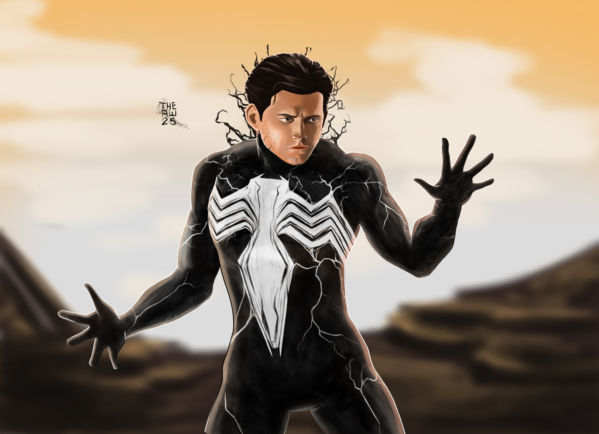 ArtStation - Symbiote Spidey