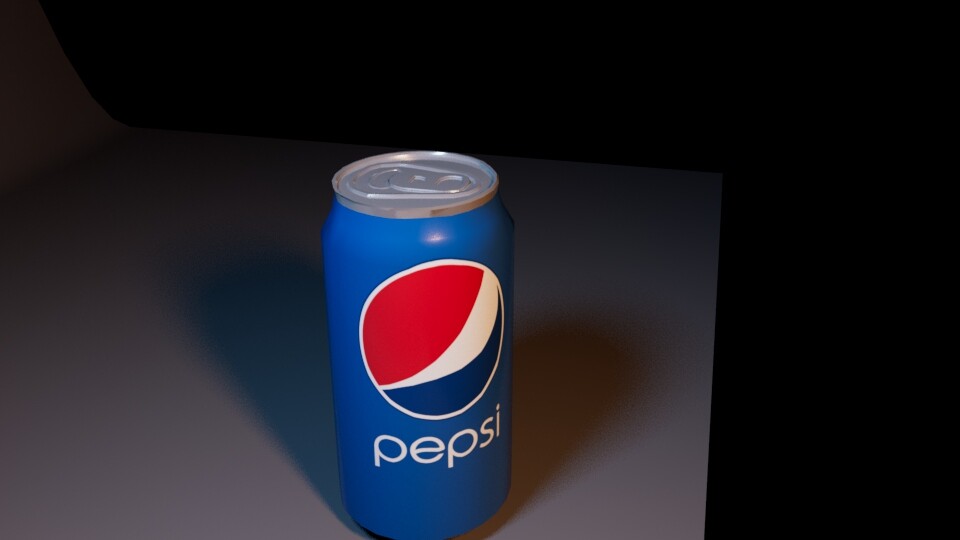 ArtStation - Pepsi Soda can Modeling
